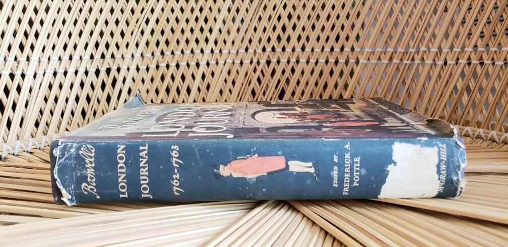 Vintage Clearance 1950 Boswell's London Journal First Edition by ...