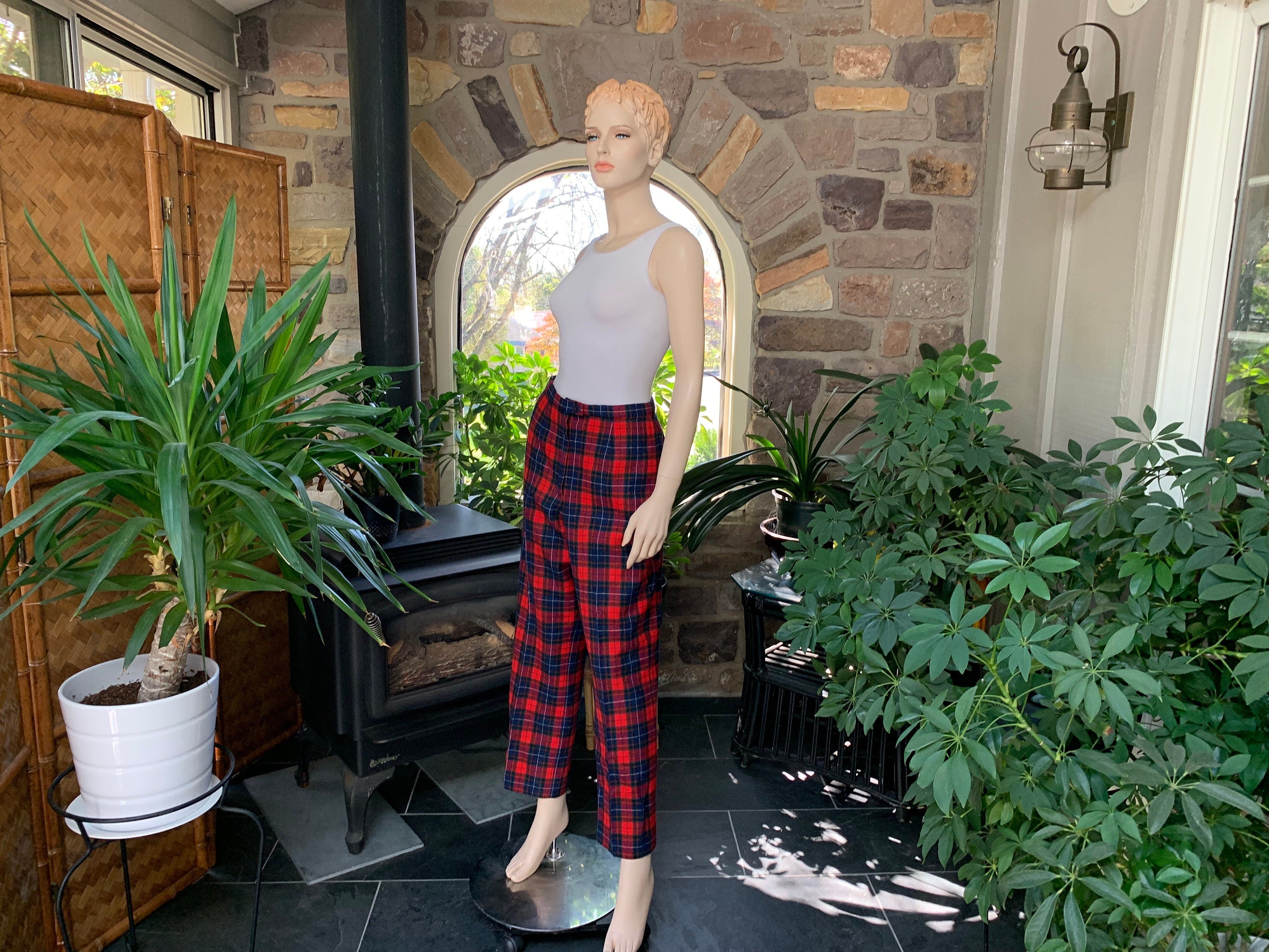 Vintage Pendleton Plaid Pants by Pendleton | Shop THRILLING