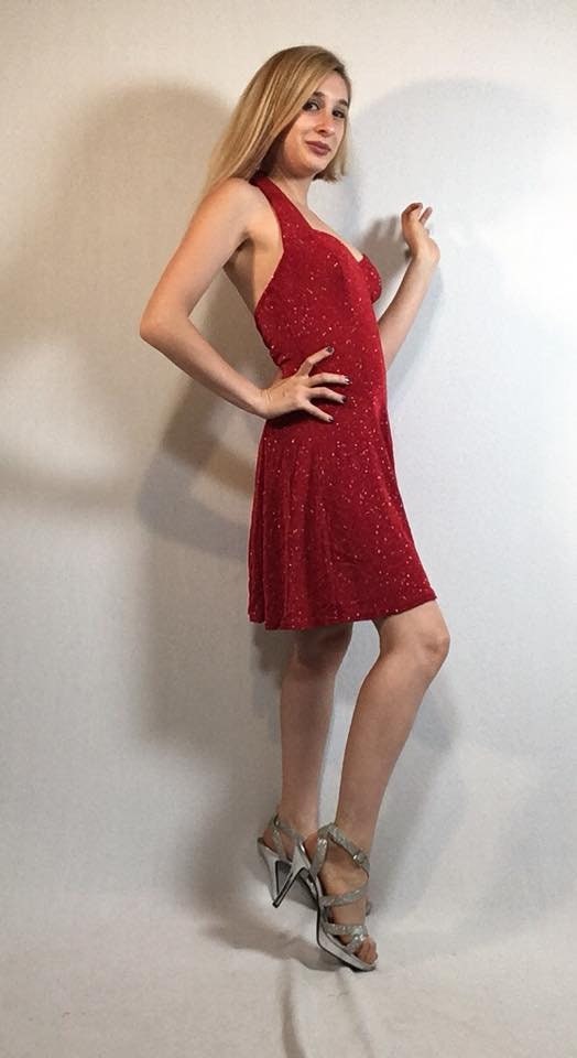 Vintage Rampage Red Dress 90s | Shop THRILLING
