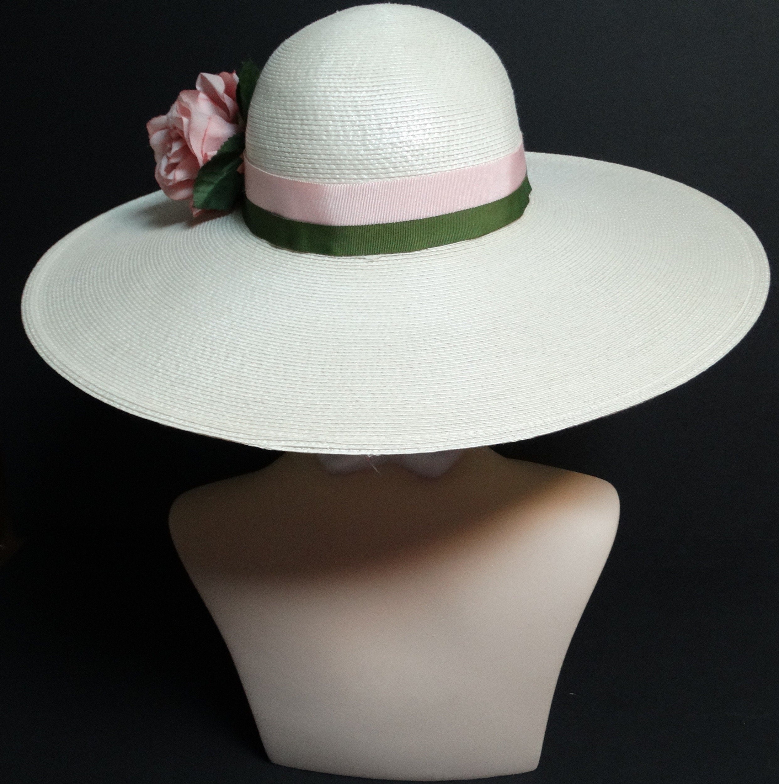 Vintage 40’s Large Brim Creme Bellini of New York Hat by Bellini | Shop ...