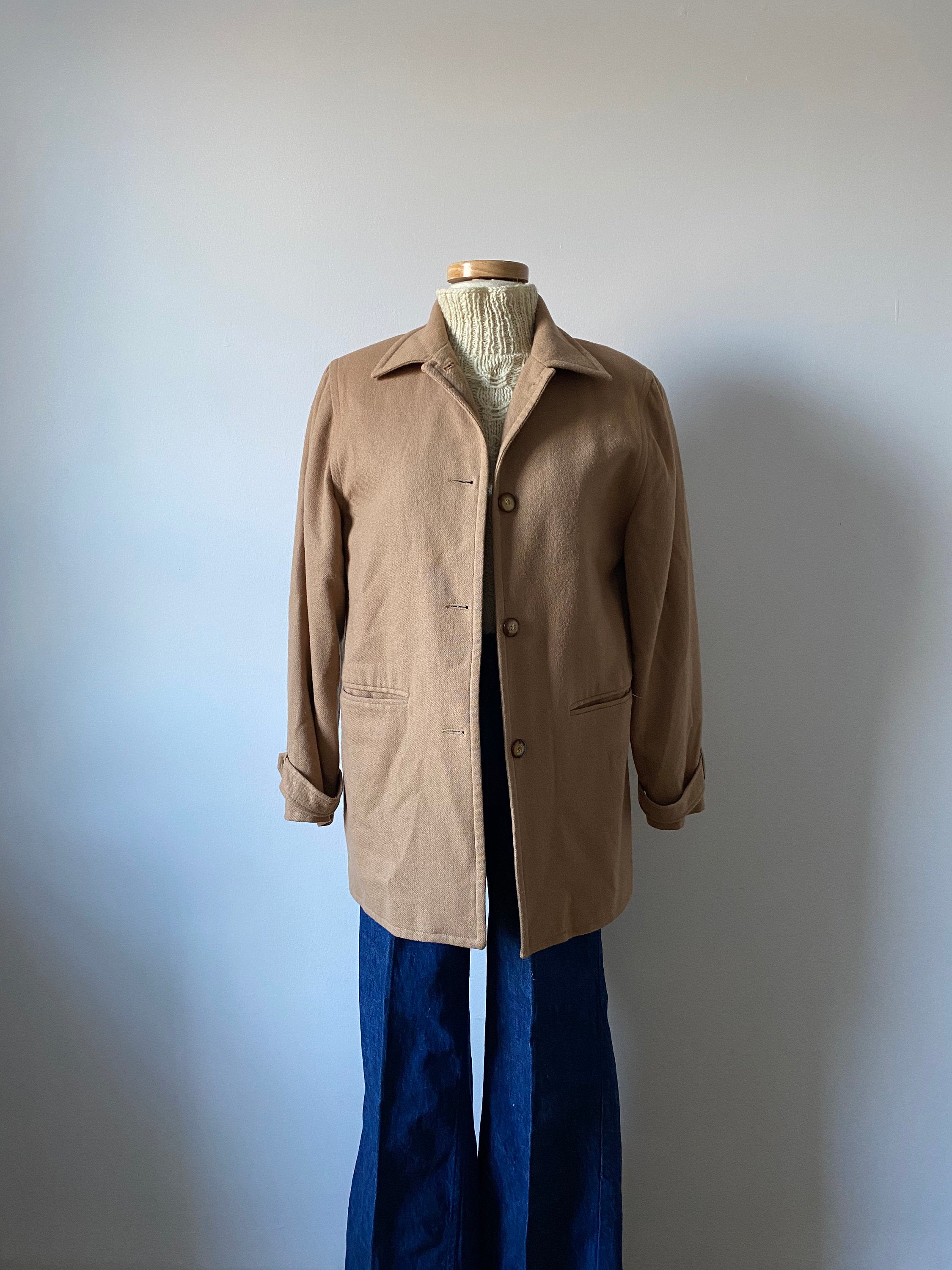 Vintage Camel Wool Jacket | Shop THRILLING