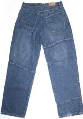 Vintage 2000's Tupac Printed Denim Jeans by Makaveli | Shop THRILLING