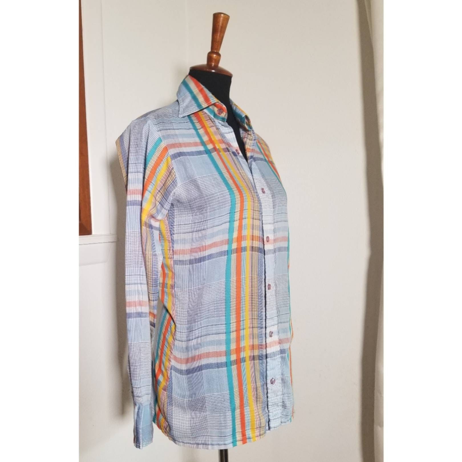 Vintage 70’s Retro Plaid Button Up | Shop THRILLING