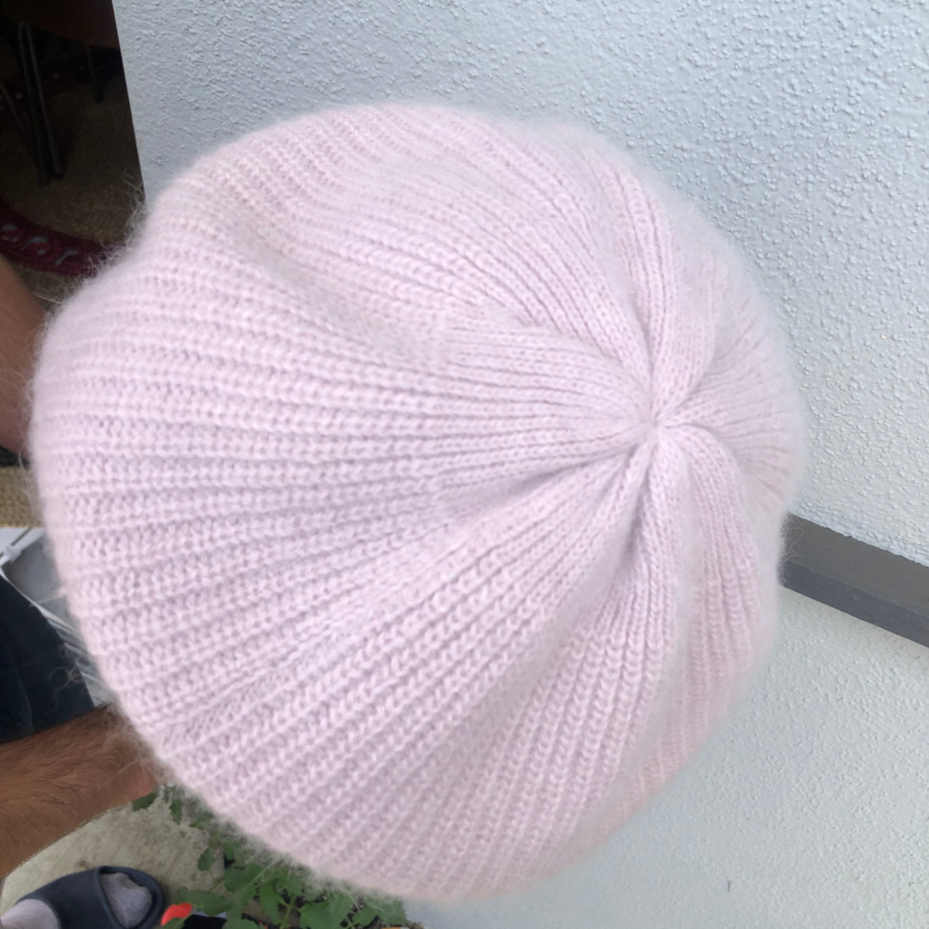 Vintage Light Pink Wool Beret French Hat by Robinson’s | Shop THRILLING