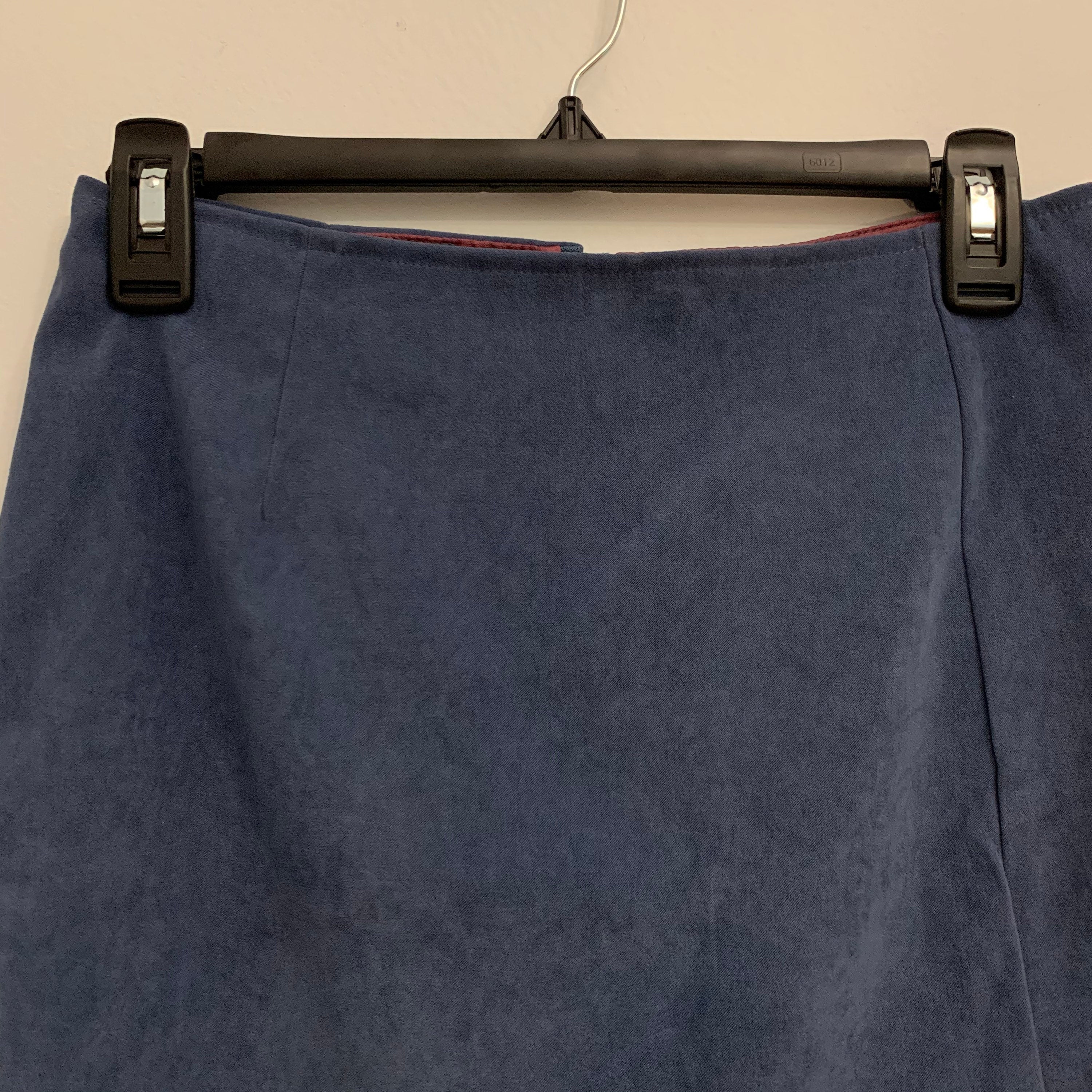 Vintage Slate Blue Mini Skirt | Shop THRILLING