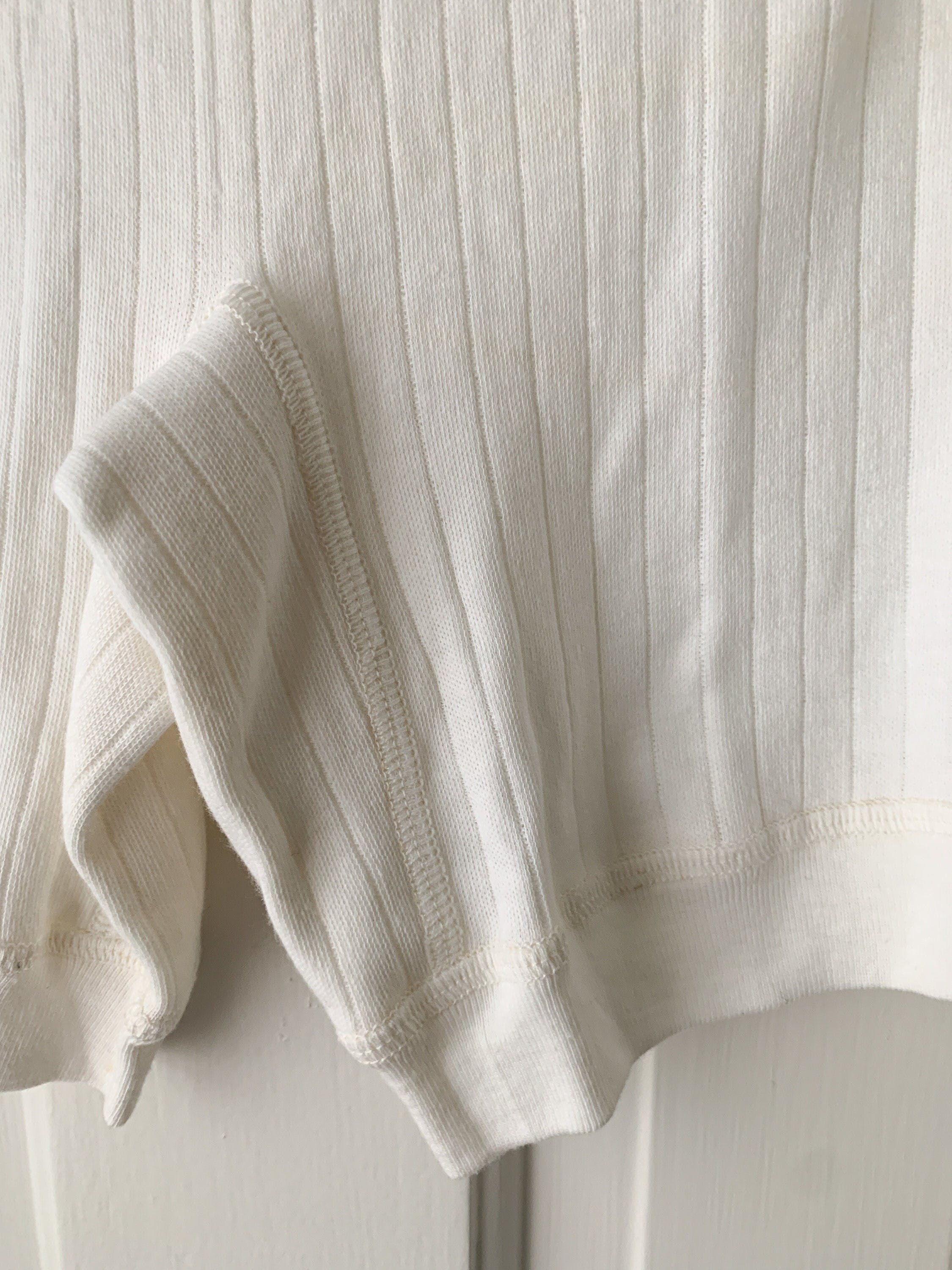 Vintage White Knit Fabric Knickers by Interlock Wasche | Shop THRILLING