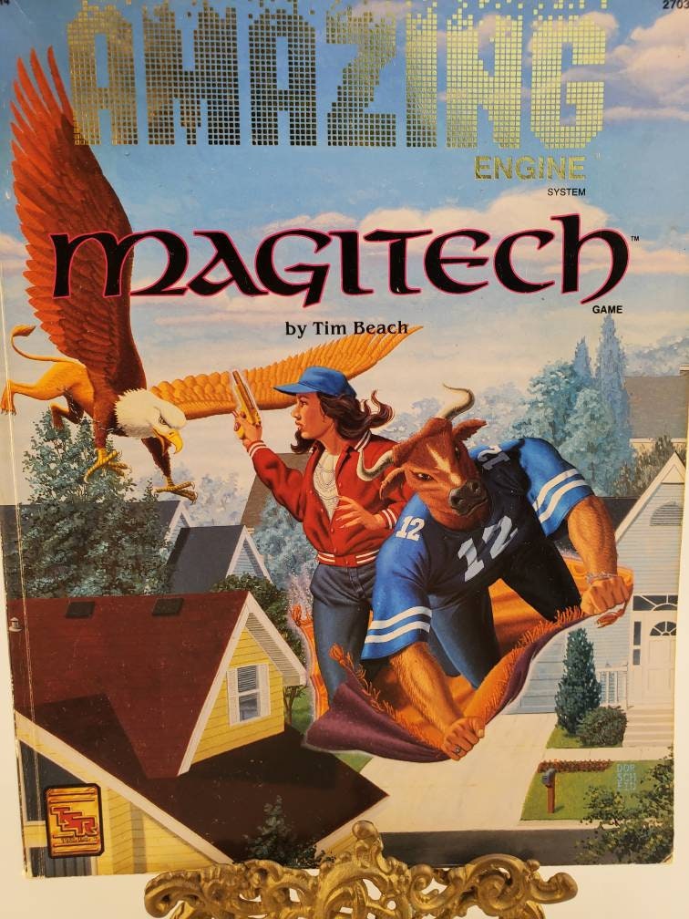Vintage Amazing Engine Magitech Dungeons and Dragons Book | Shop THRILLING