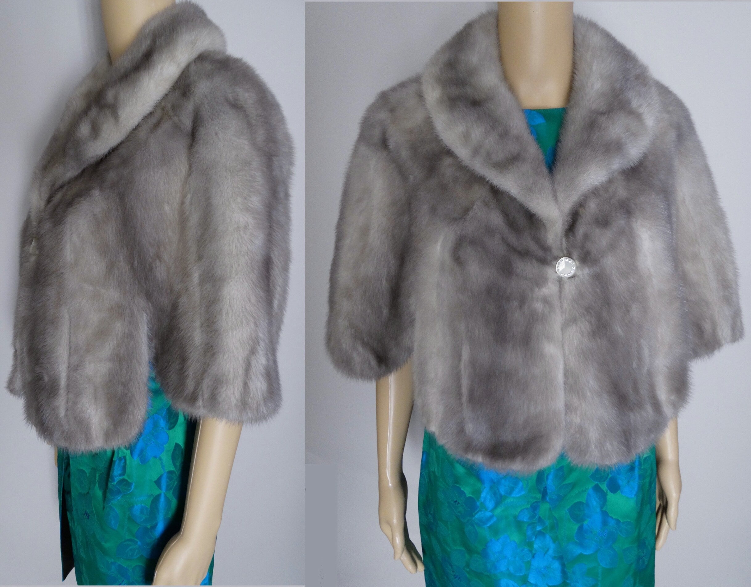 Vintage Silver Mink Stole | Shop THRILLING