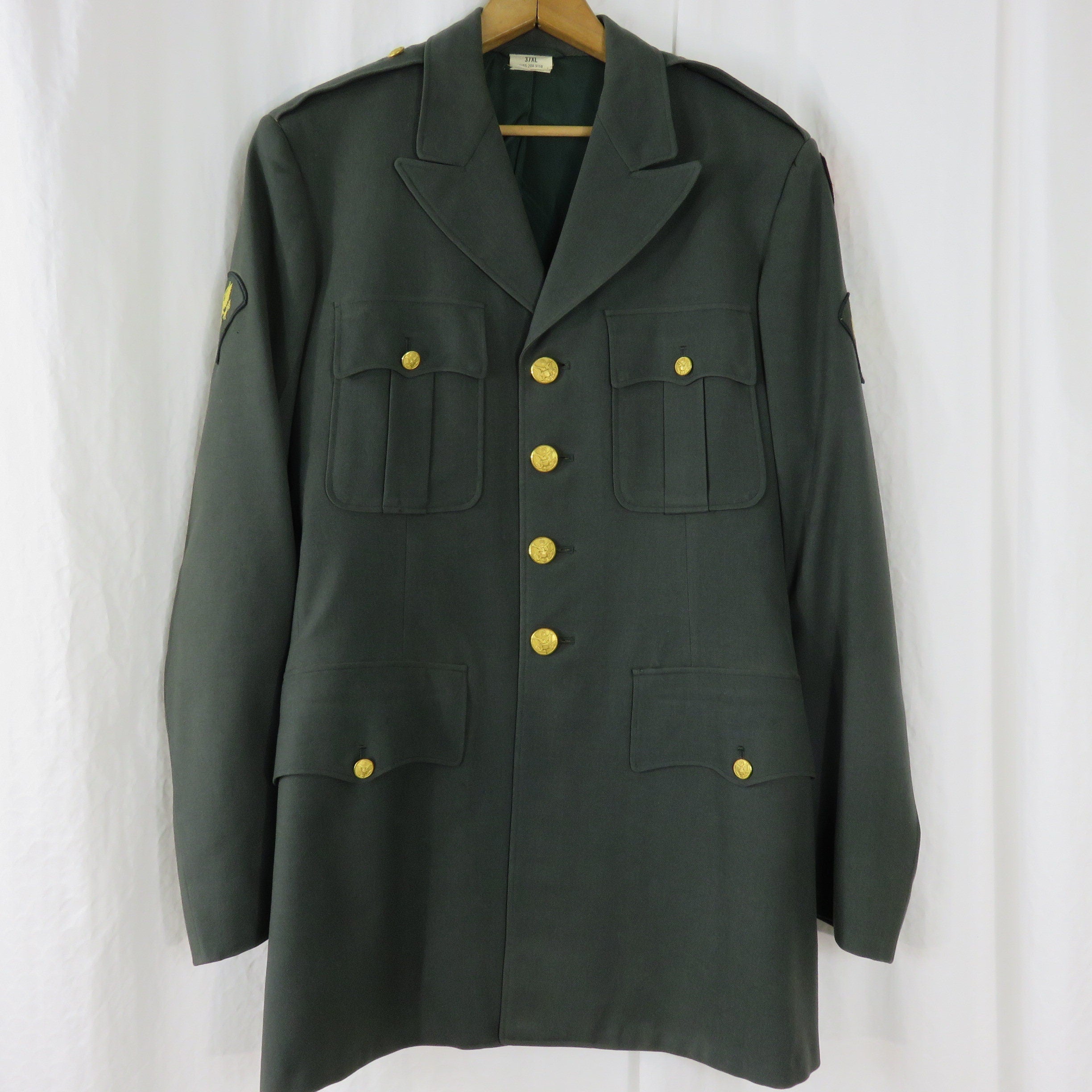 Vintage 60’s Us Army Green Uniform Jacket Coat | Shop THRILLING