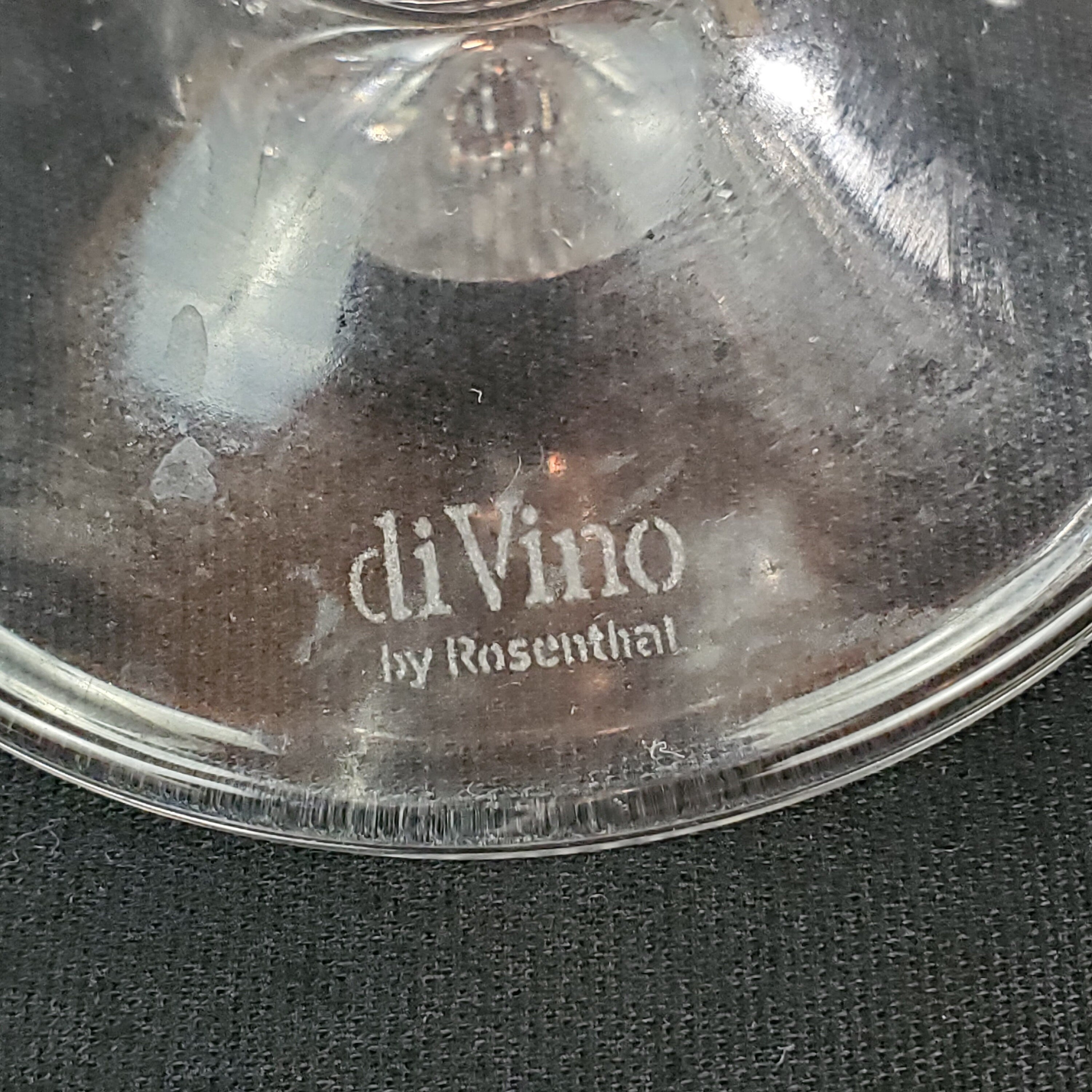Vintage Rosenthal Divino White Wine Glass Crystal by Rosenthal diVino ...