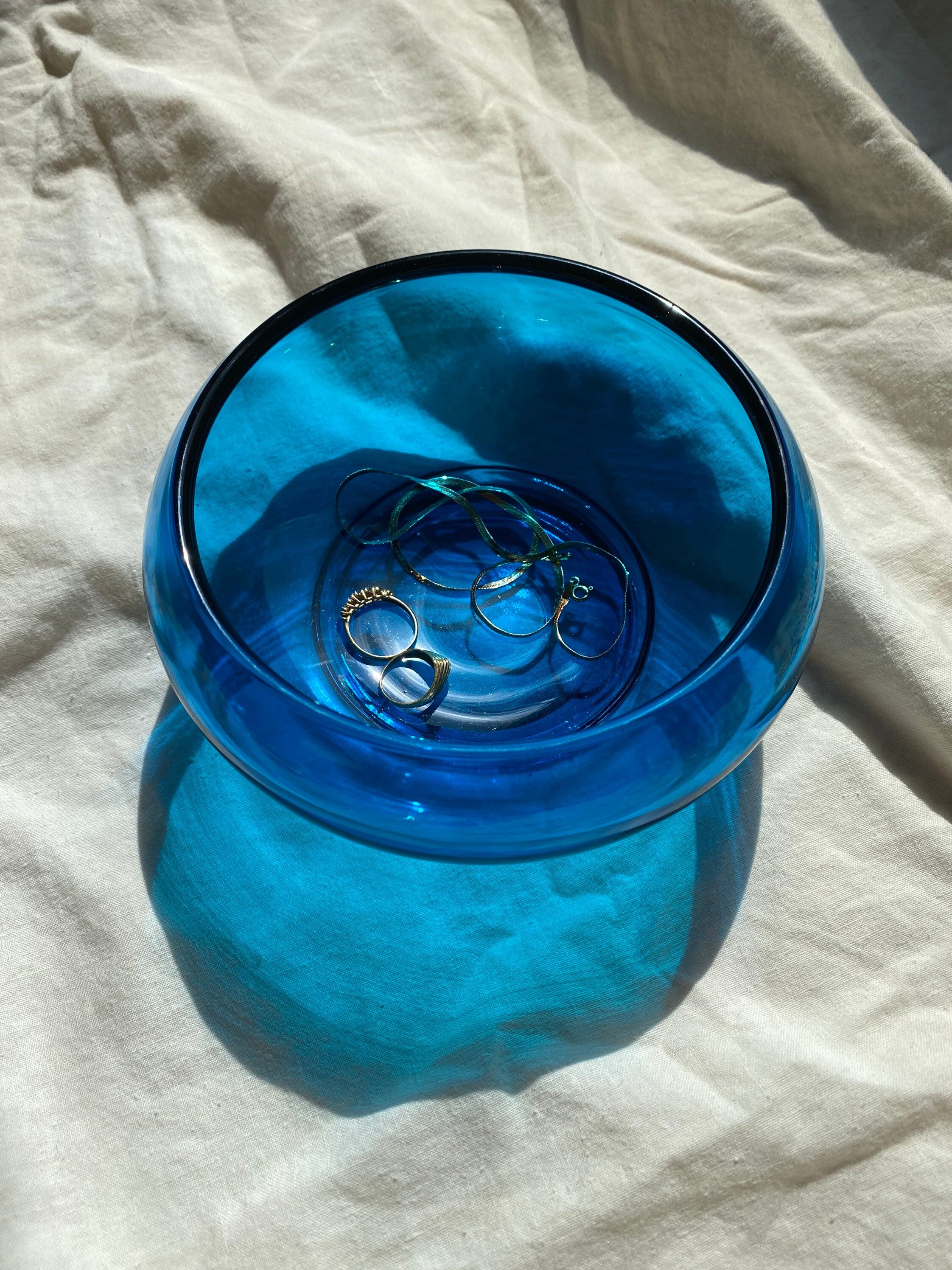 Vintage Blue Razz Trinket Dish | Shop THRILLING