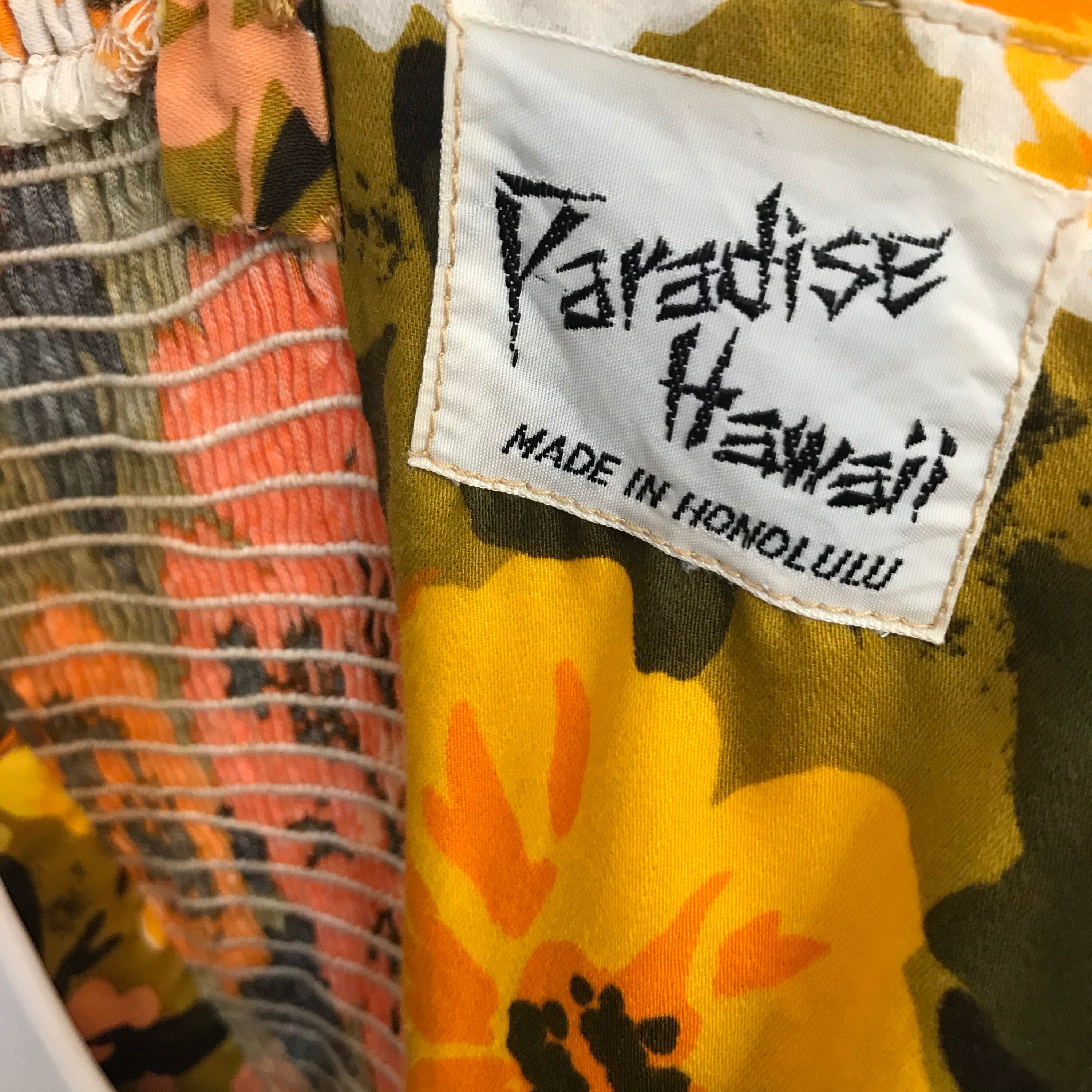 Vintage Mint 60s 60s Hawaiian Sarong Wrap Wiggle Dress Hollywood Movie ...