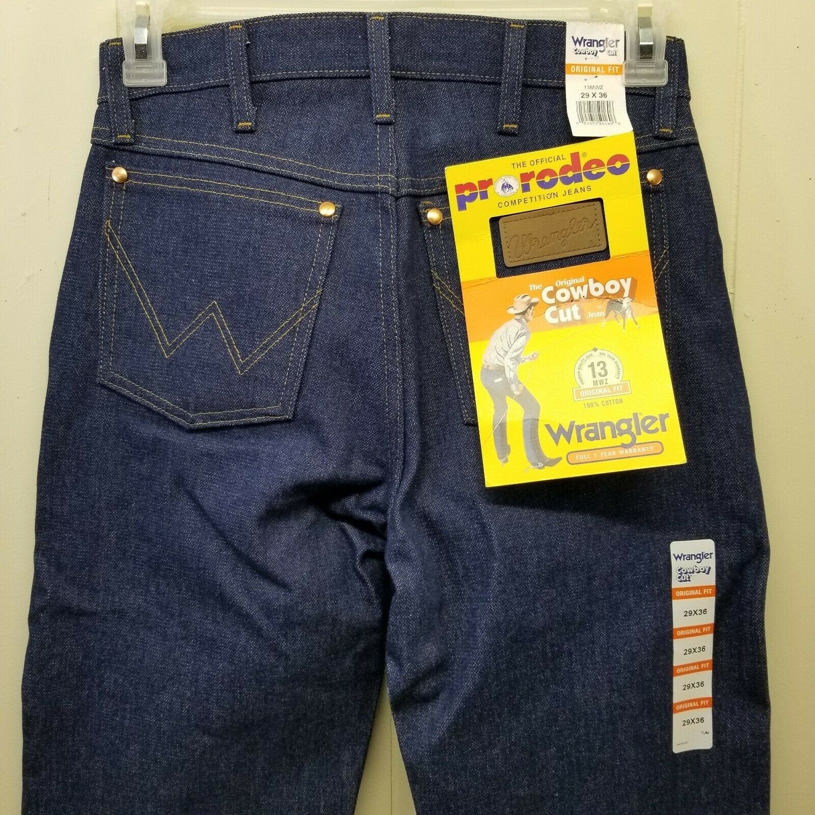 Vintage Pro Rodeo Blue Denim Cowboy Original Cut Jeans | Shop THRILLING