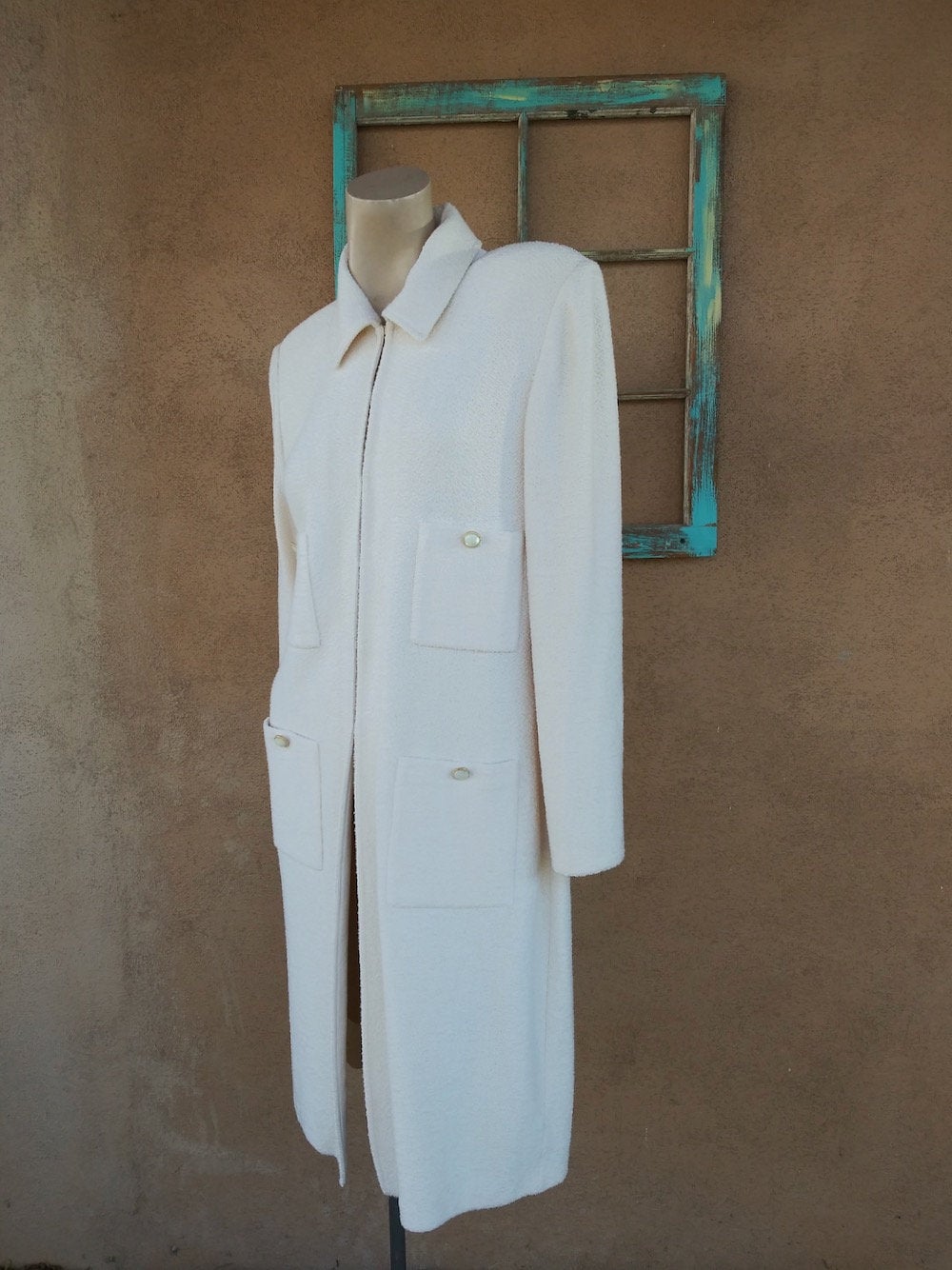 Vintage 00’s White Boucle Jacket by St. John Collection Marie Gray ...