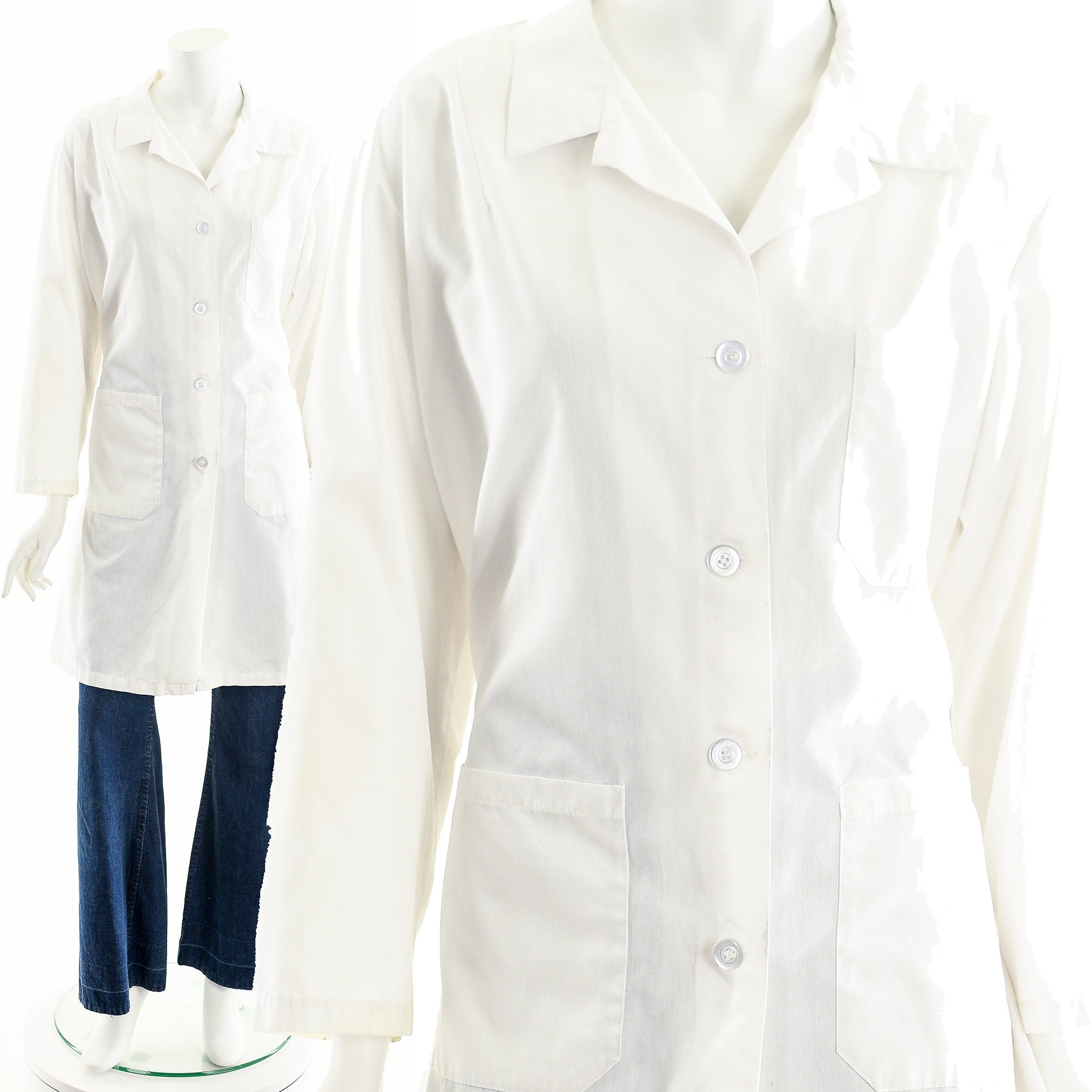 Vintage 70s White Lab Coat by Apples For Life | Shop THRILLING