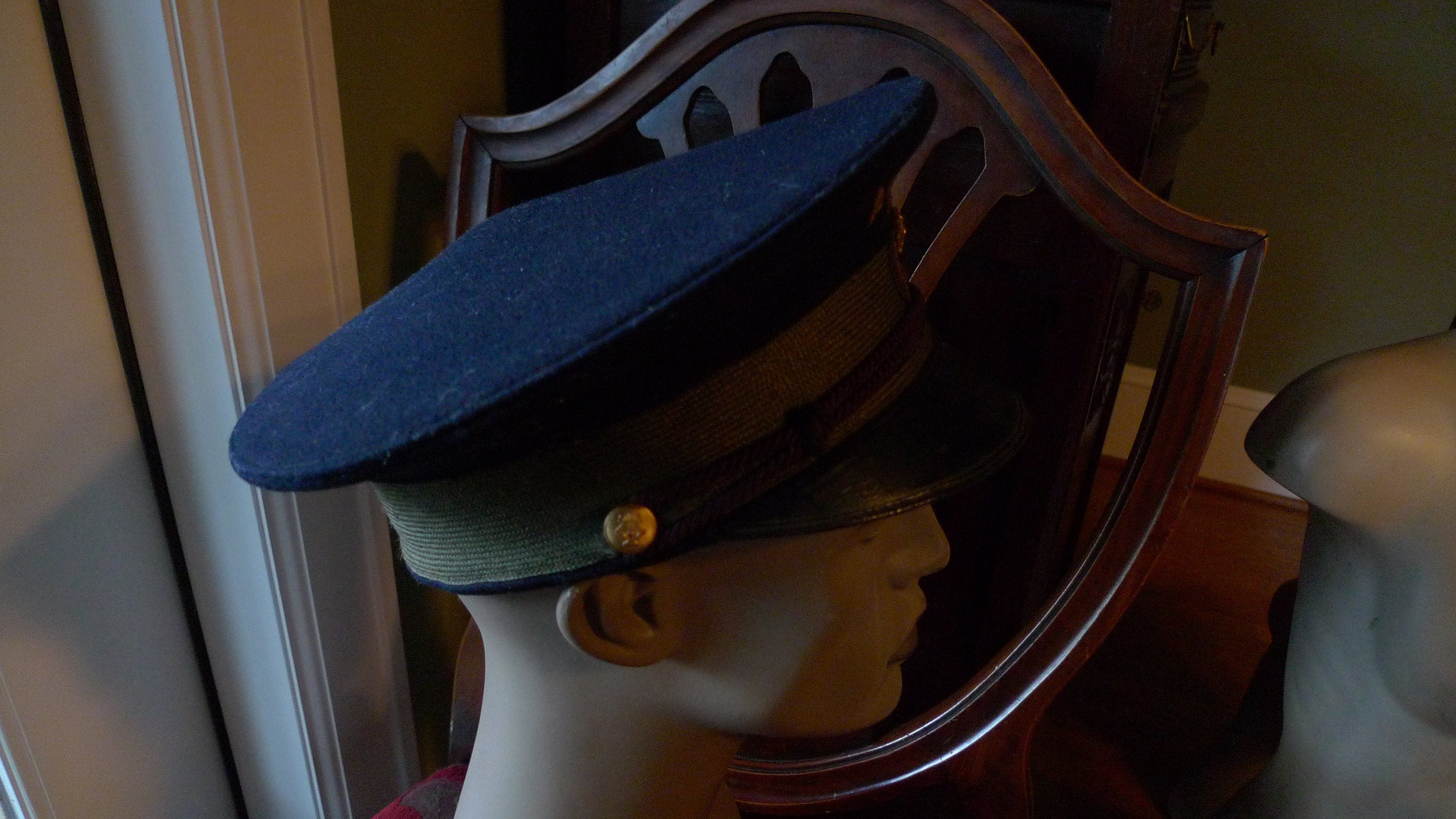 Vintage 50s 7 1/8 * Marlon Brando Style Motorcycle Work Hat By Klein ...