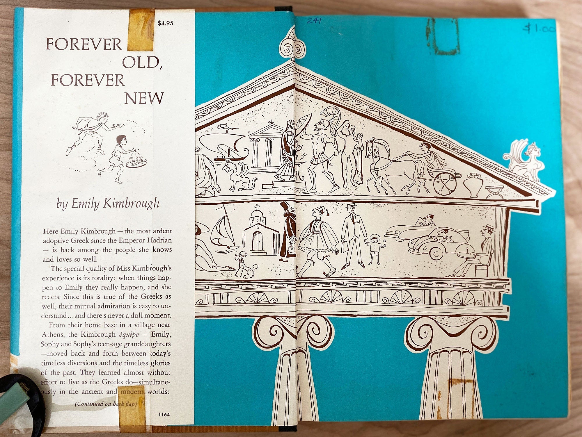 Vintage Forever Old Forever New by Emily Kimbrough 1964 First Edition ...