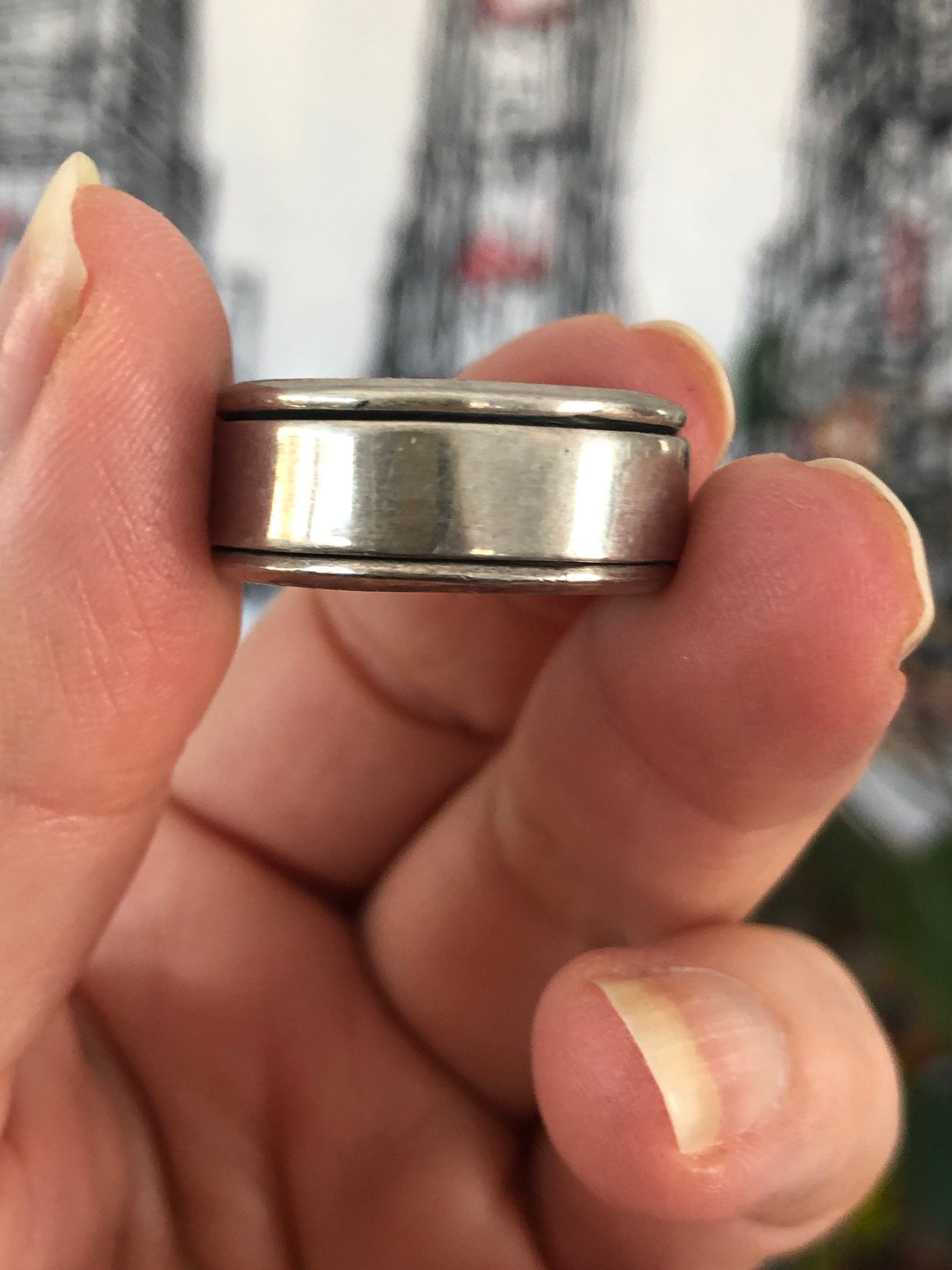 Vintage Sterling Silver Spinner Ring | Shop THRILLING