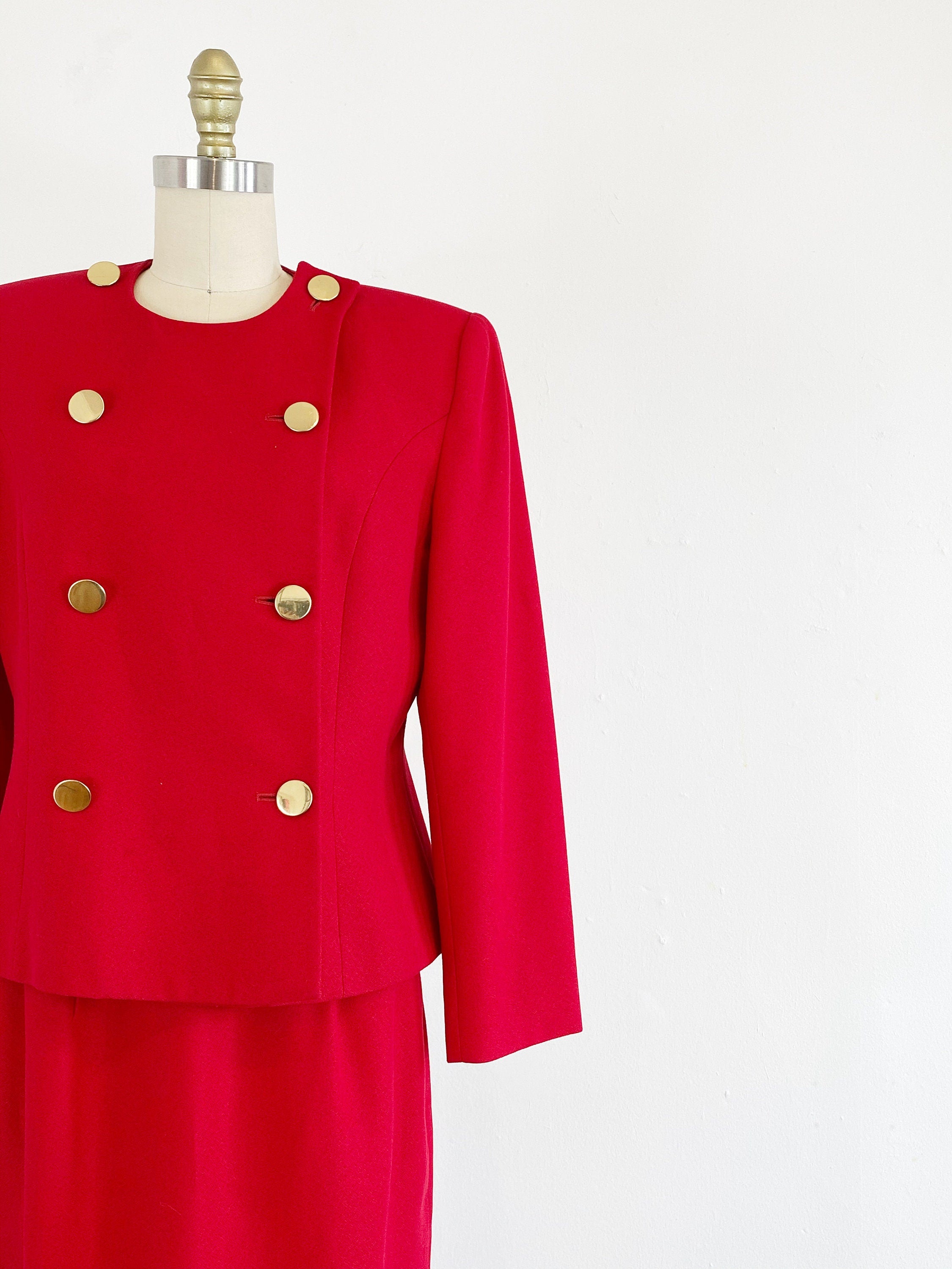 Vintage 80’s Bert Red Suit | Shop THRILLING