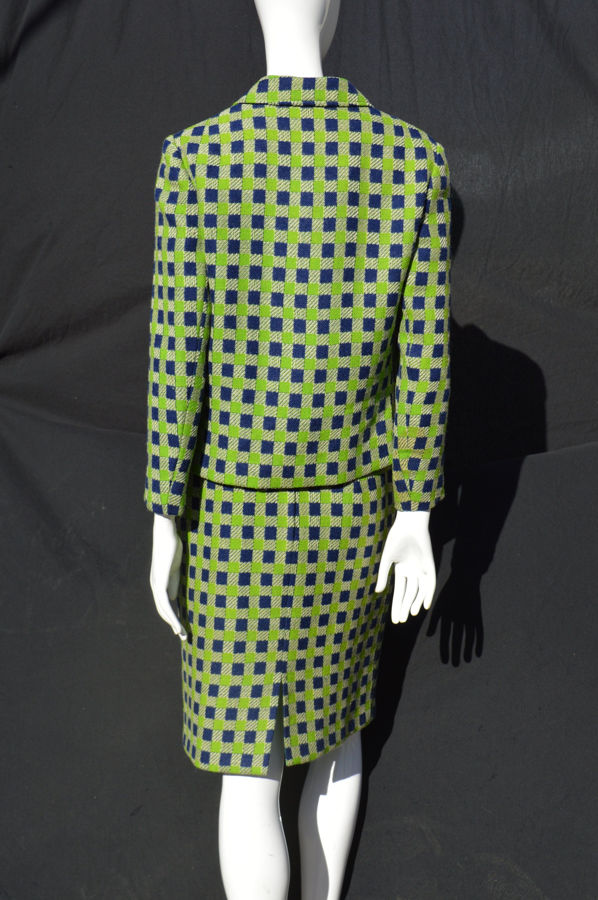 Vintage 60’s Plaid Green Suit Set | Shop THRILLING