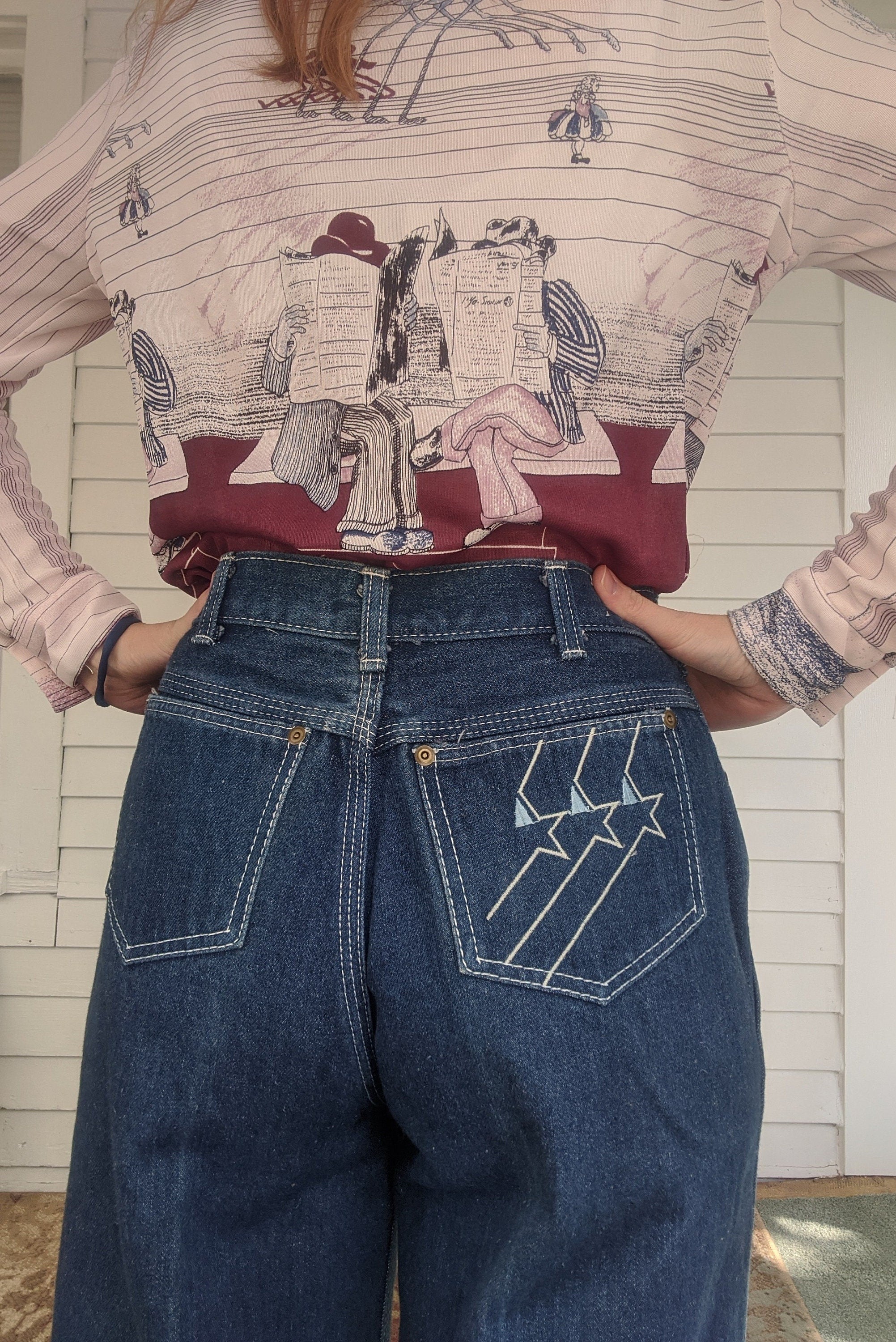 Vintage 70s/80s Hash Roadrunner Cotton Jeans | Shop THRILLING