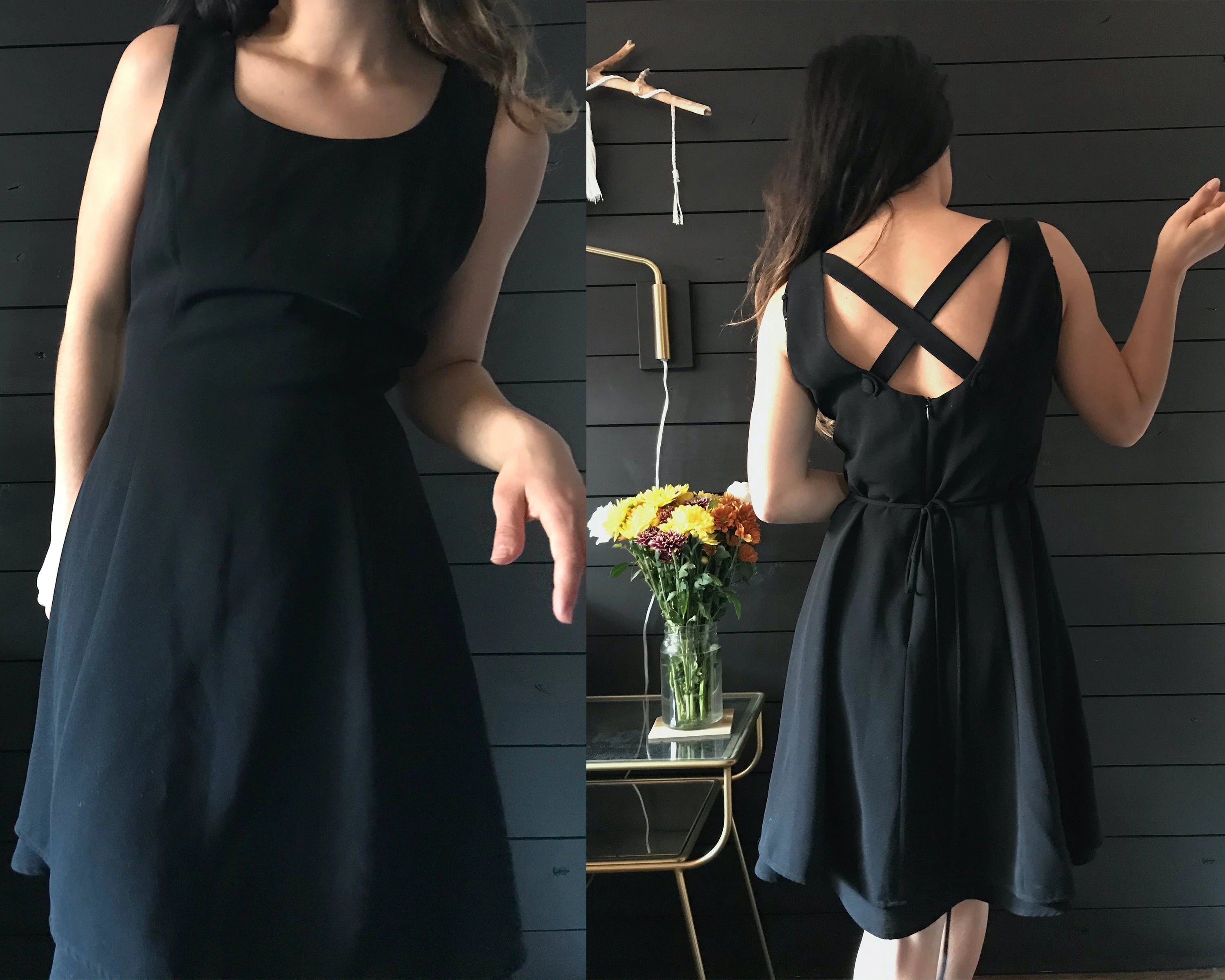 Vintage 90’s Little Black Sleeveless Dress by CDC | Shop THRILLING