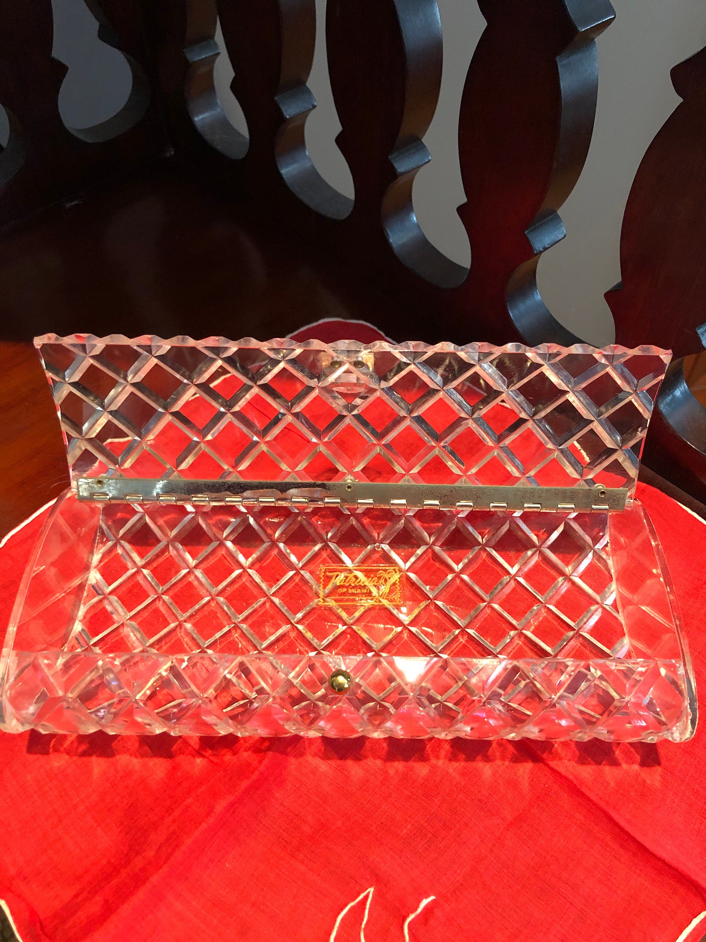 Vintage Rare Lucite Clutch Handbags by Patricia of Miami | Shop THRILLING