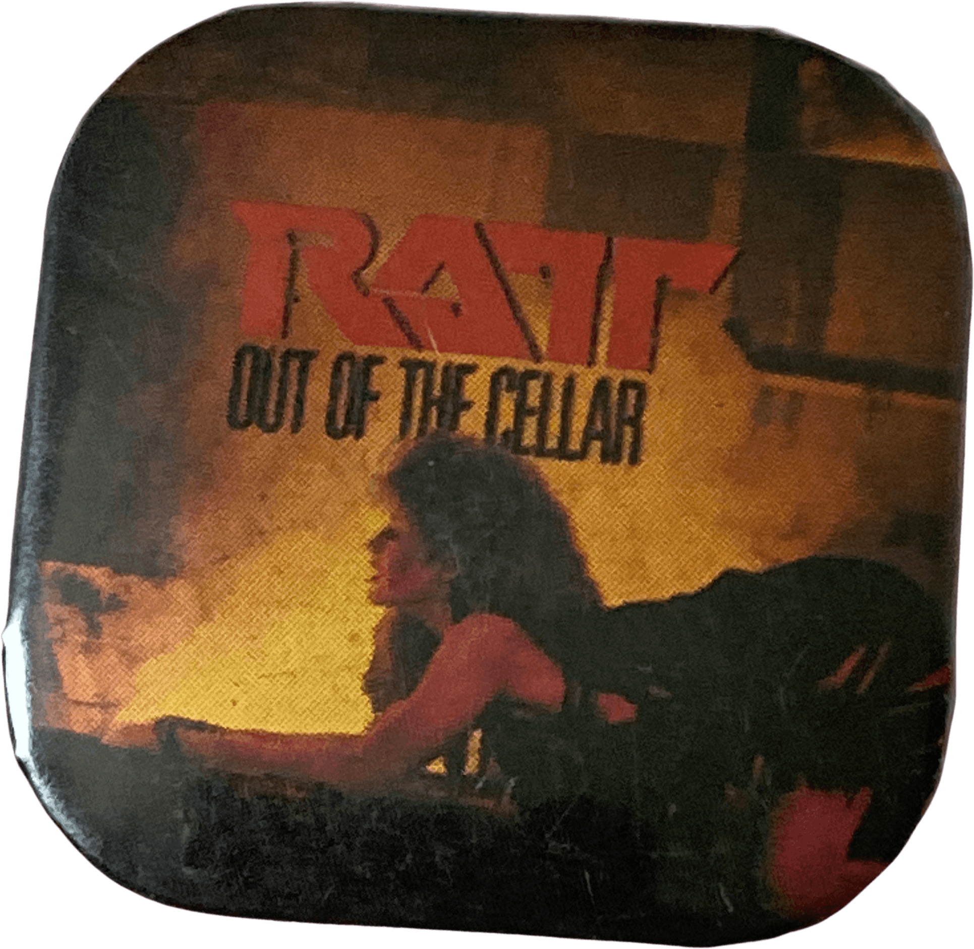 Vintage 80’s Ratt Out of The Cellar Pin | Shop THRILLING
