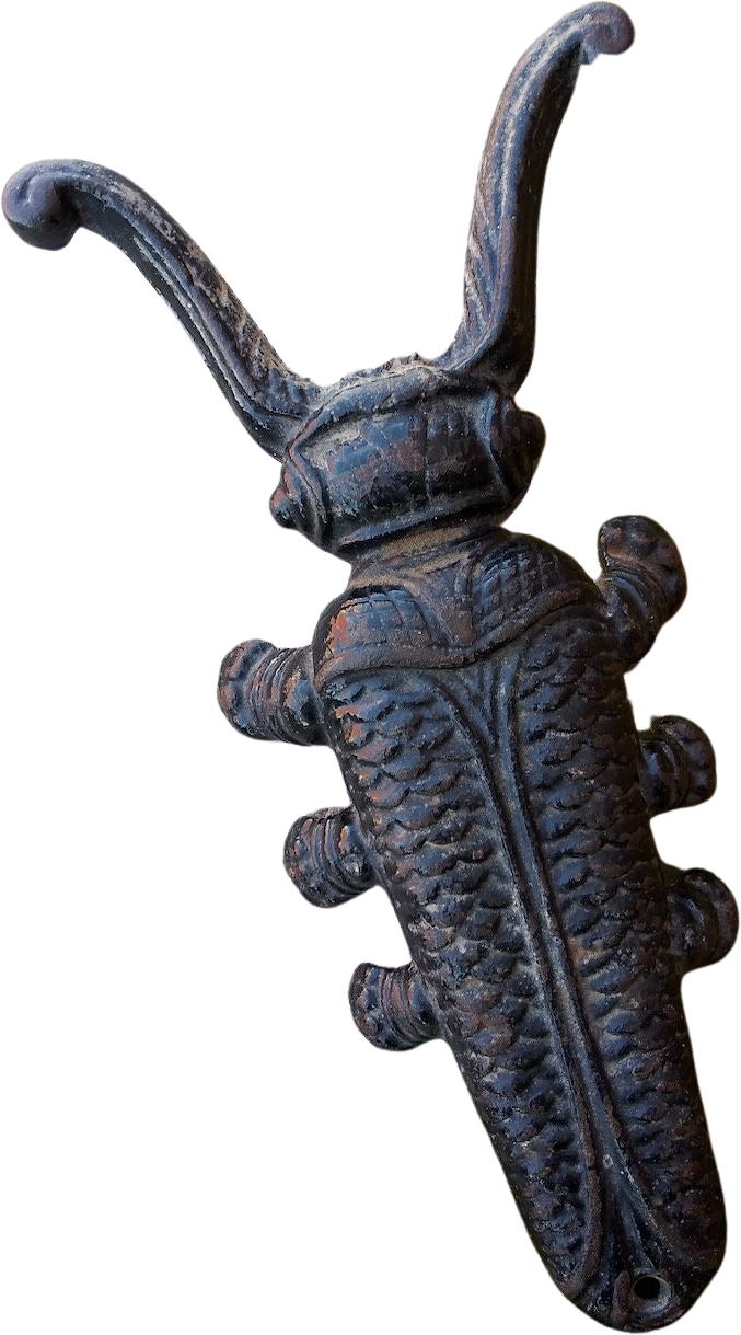 Vintage Edwardian Cast Iron Beetle Boot Jack | Shop THRILLING
