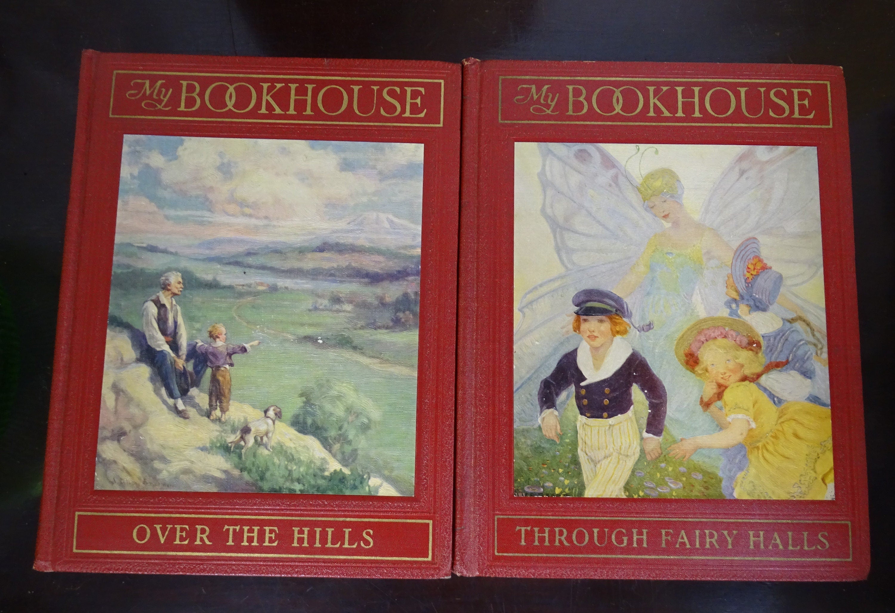 20s Multiple Illustrated Adventure Vintage Book Story By My Bookhouse ...