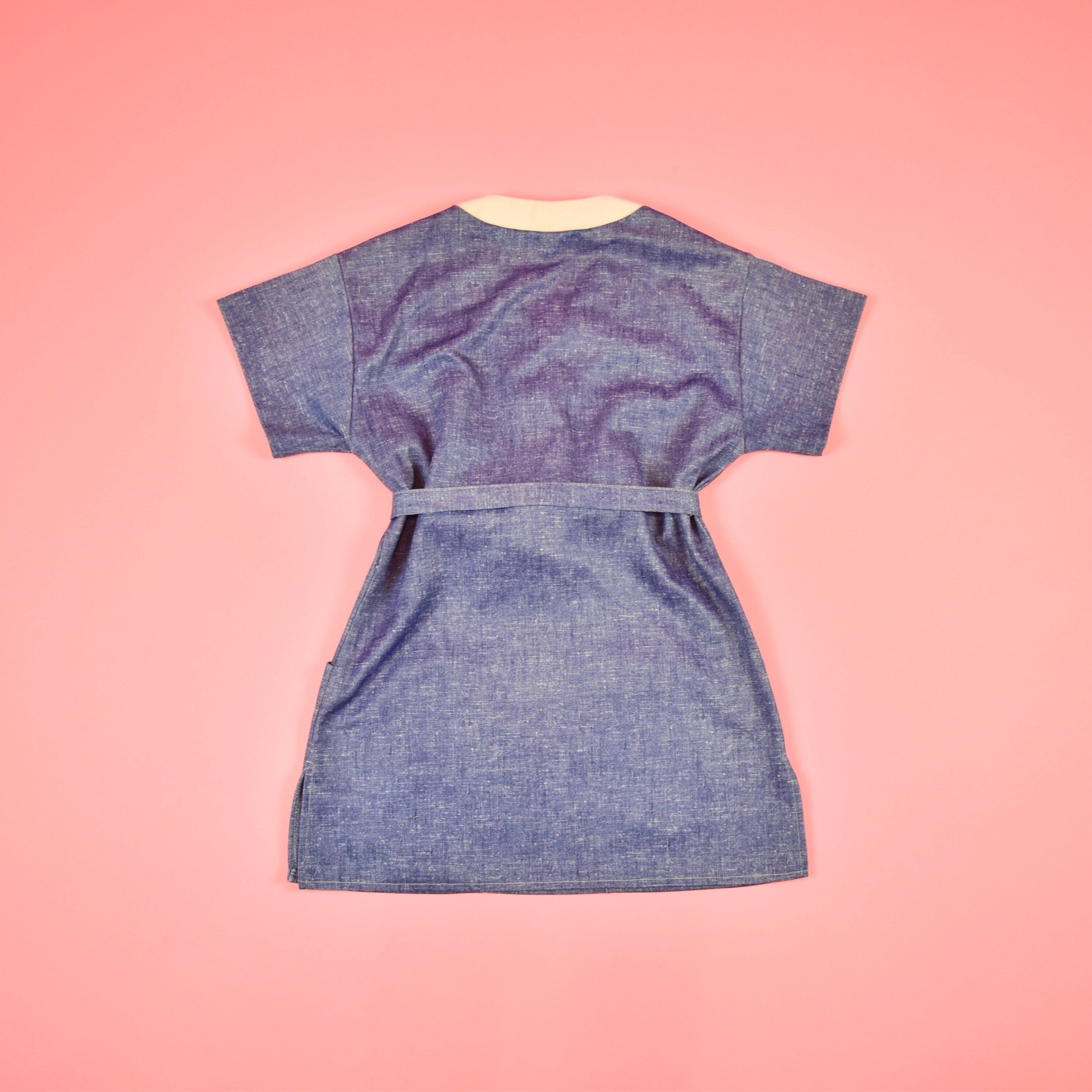 Vintage 70’s Dark Blue Smock Top | Shop THRILLING