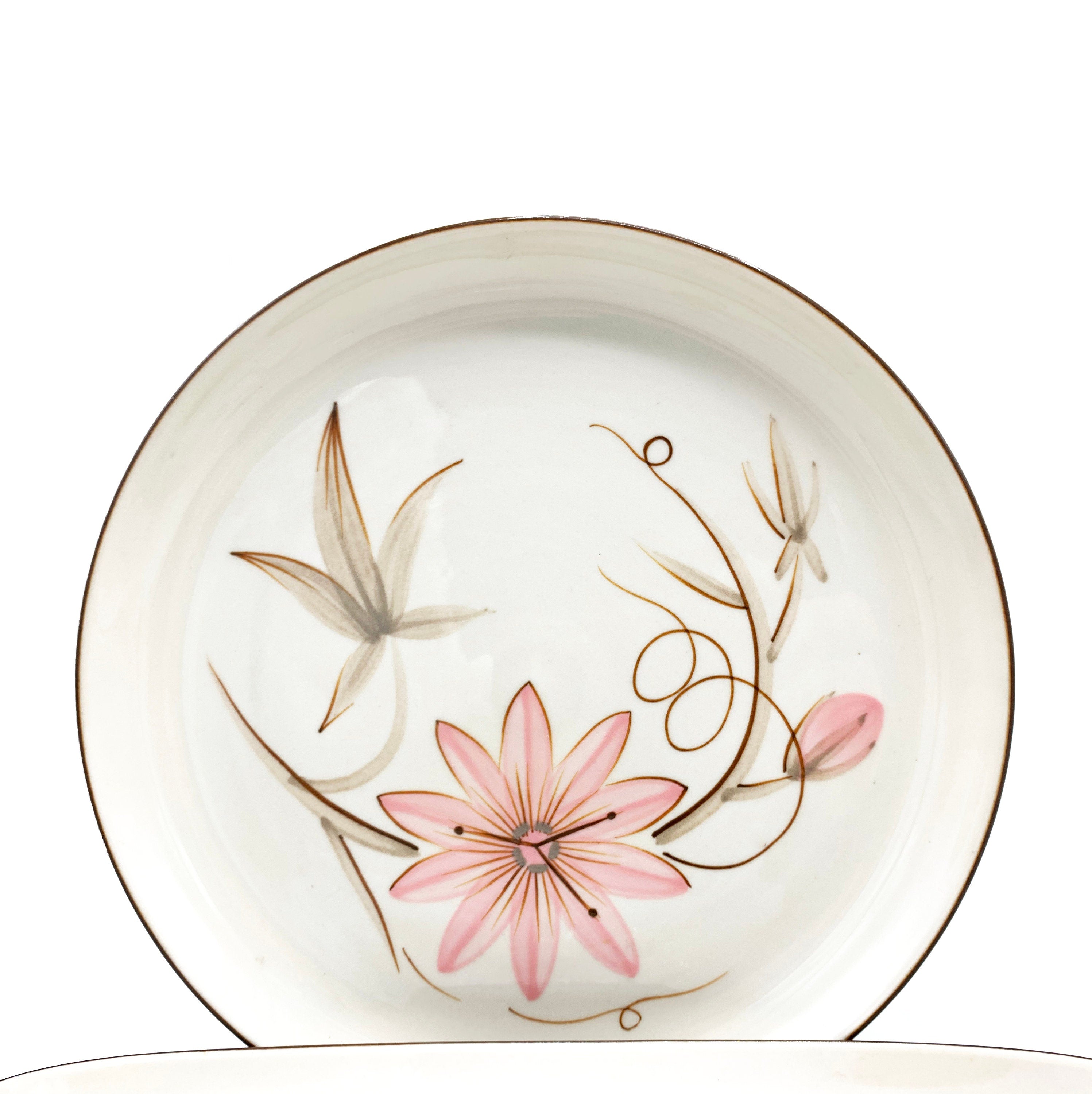 Vintage Mid-Century Modern 50s Winfield Pottery Passion Flower ...