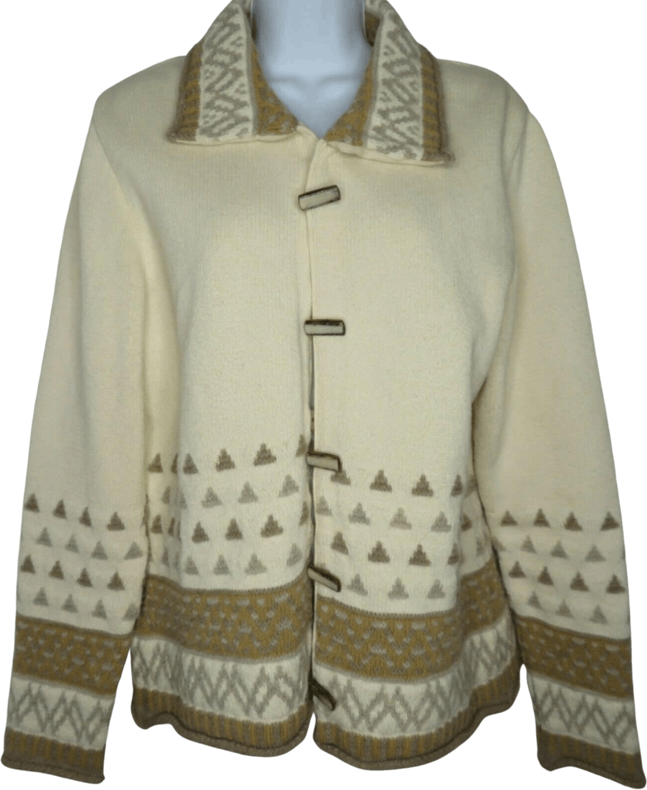 Vintage Blue Willi's Denmark Wool Cotton Cardigan | Shop THRILLING