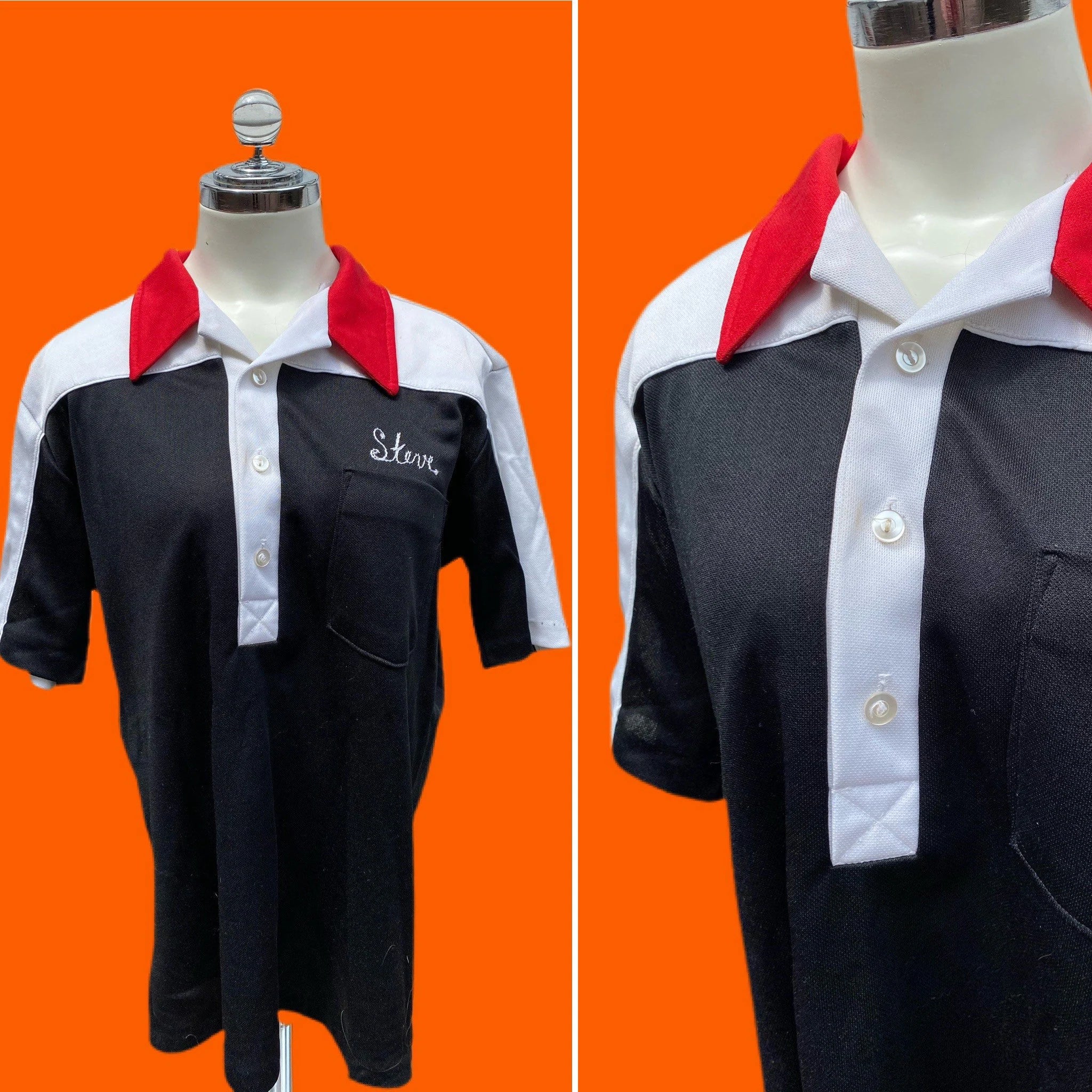Vintage 60s-70s Bowling Polo Shirt | Shop THRILLING