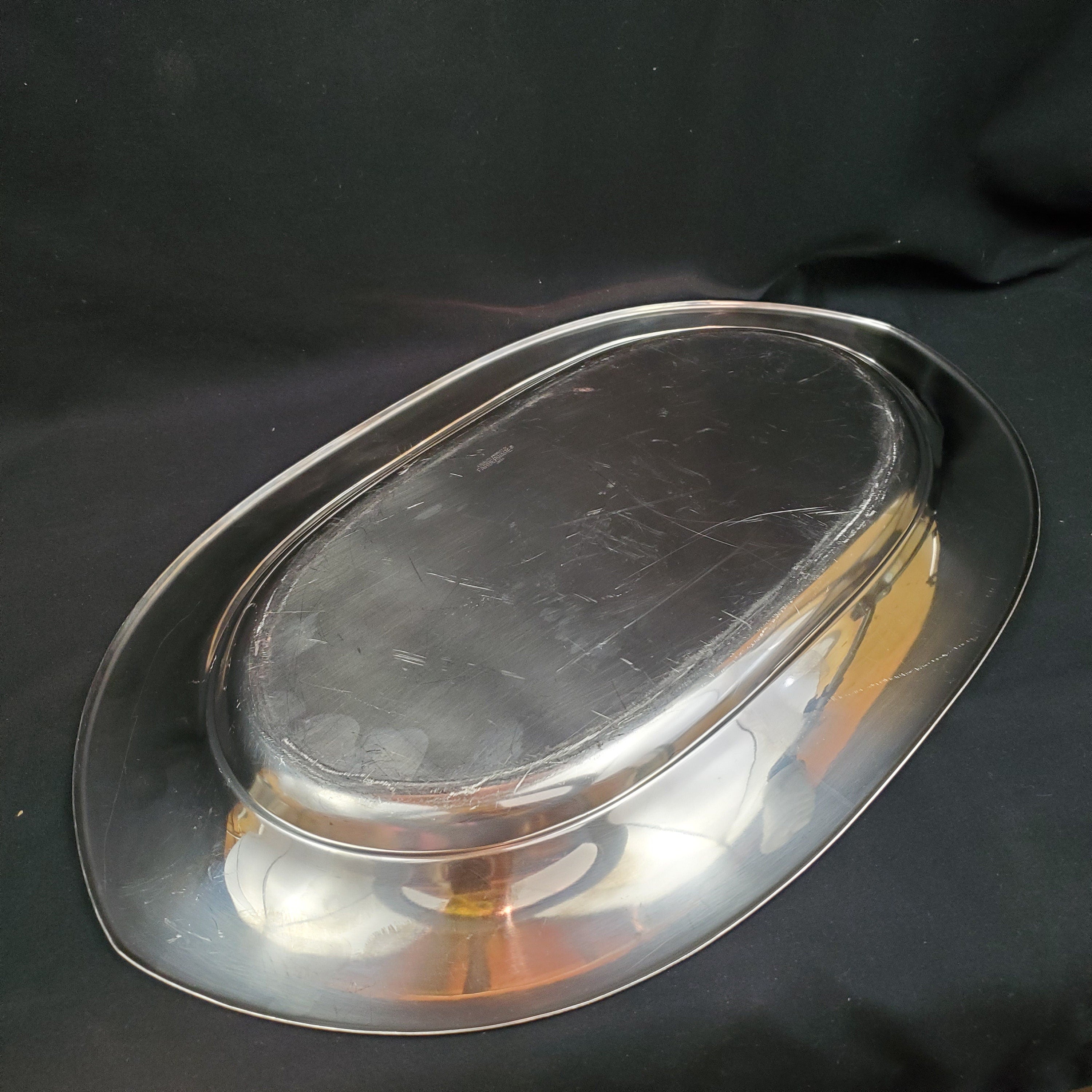 Vintage Farberware Oval Stainless Hostess Tray by Farberware | Shop ...