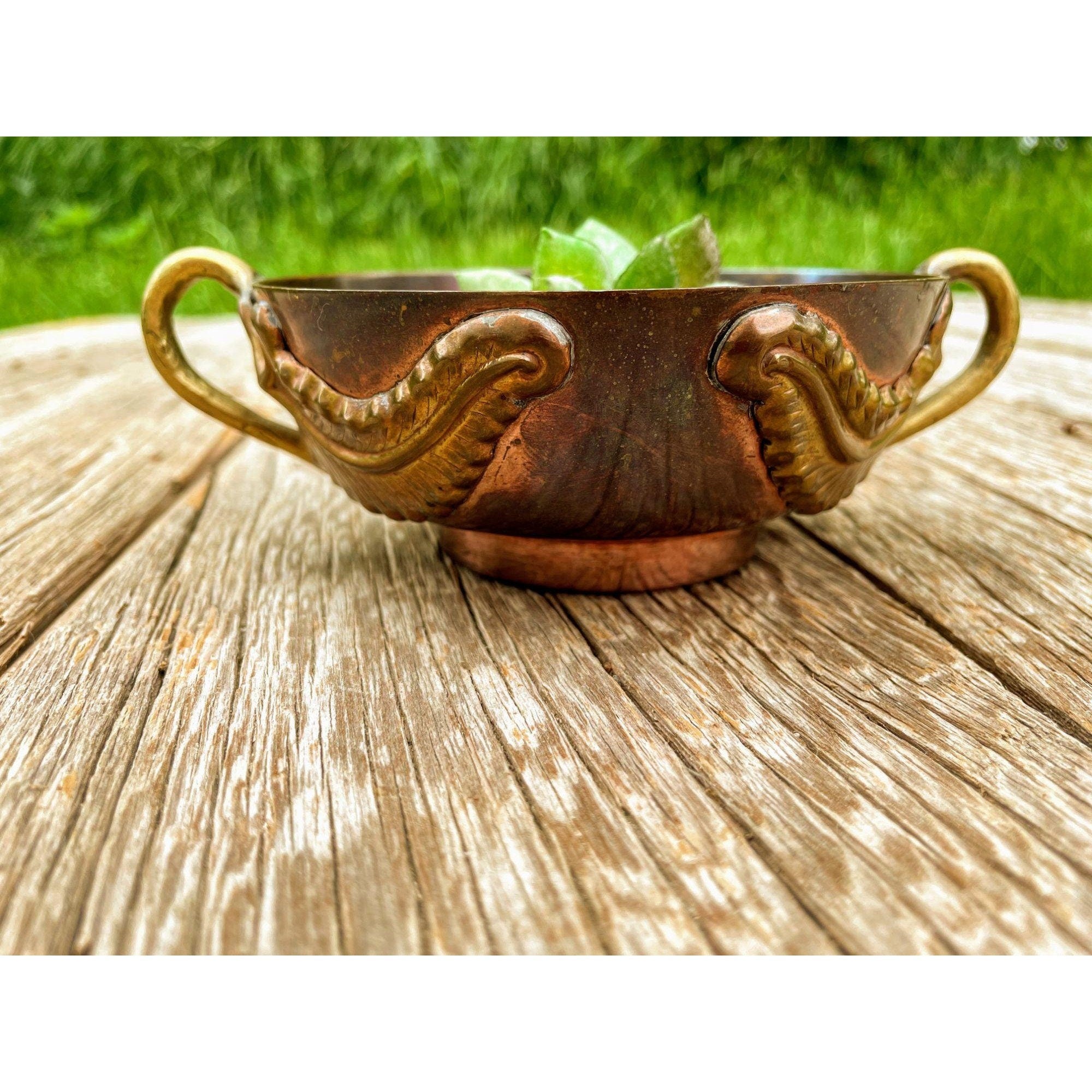 Vintage Copper Export Bowl/dish | Shop THRILLING