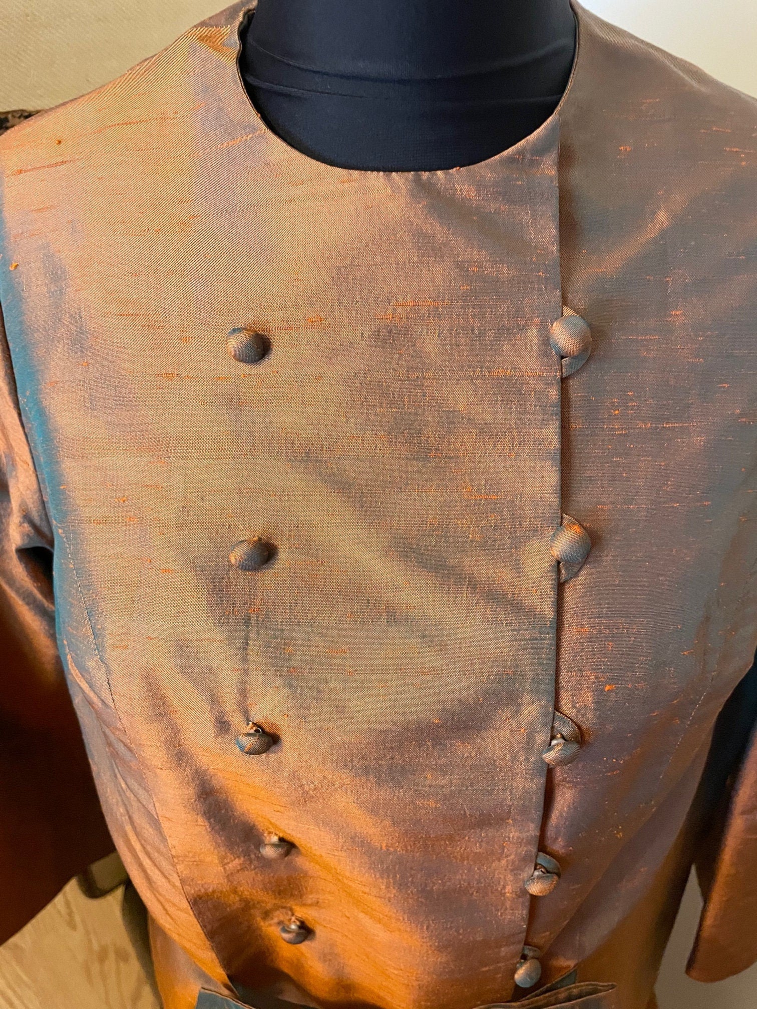 Vintage 60s Elegant Bronze Suit | Shop THRILLING