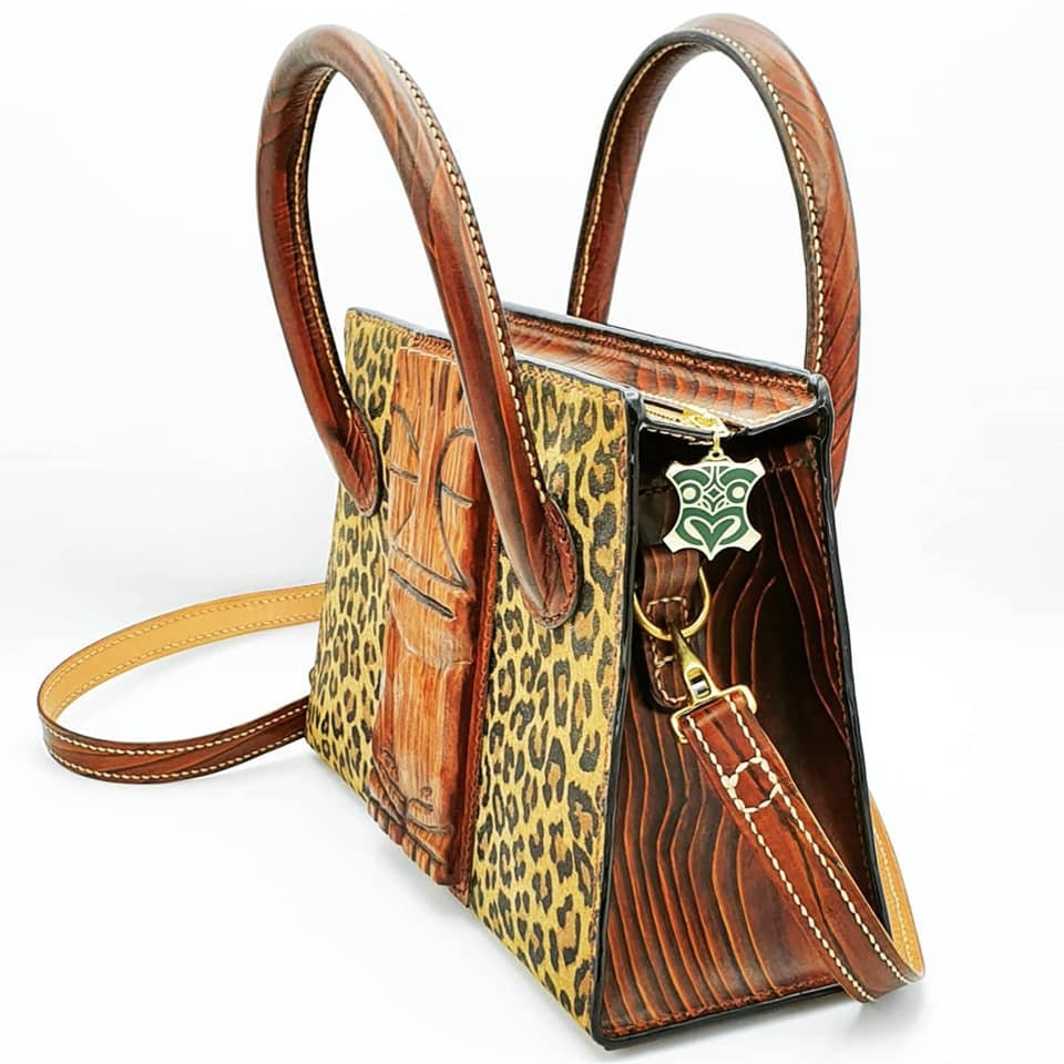Vintage Leopard Print Fine Art Handbag Set by Tim Wiegmann of Yoko ...