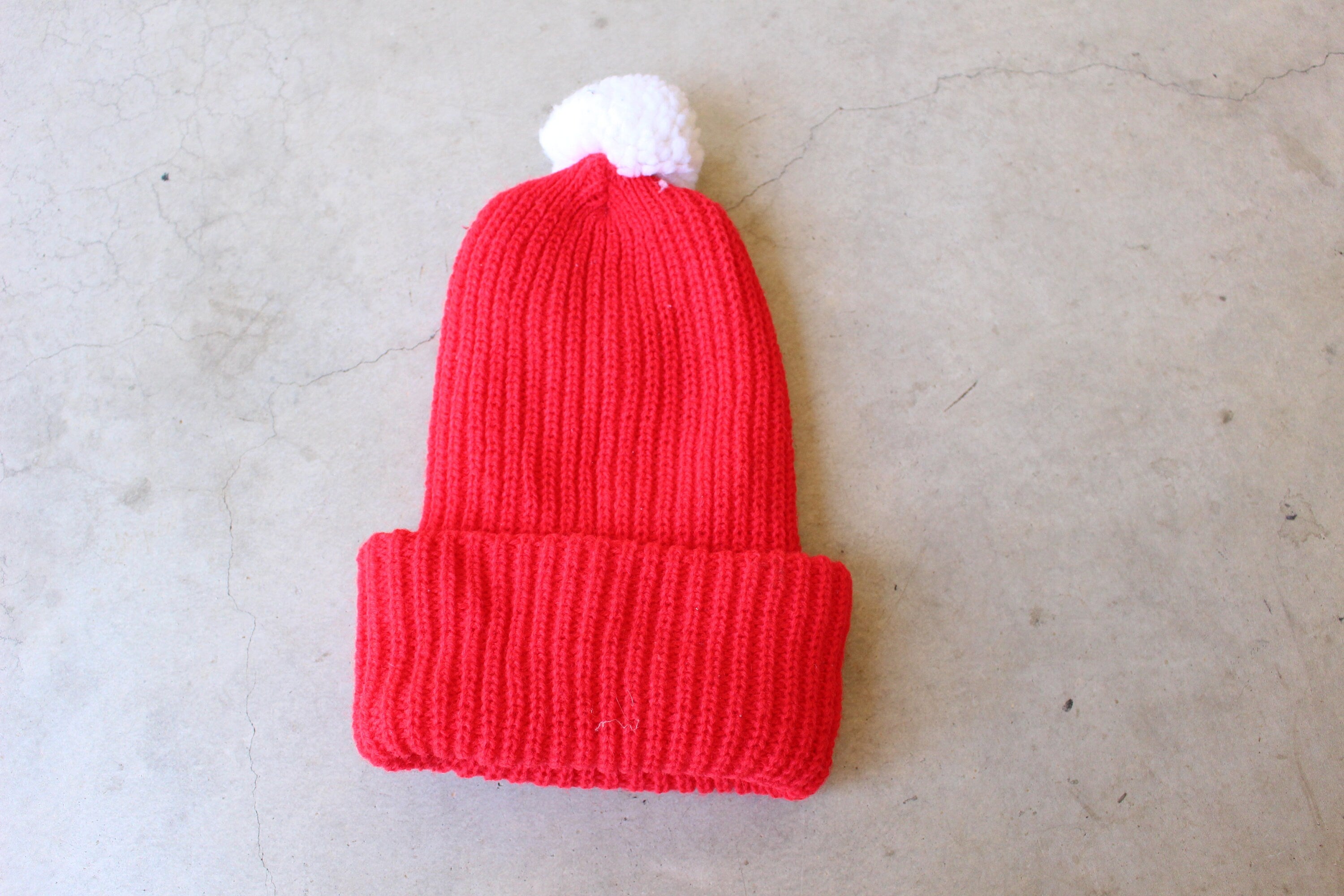 Vintage Red Knit Flag Hat | Shop THRILLING