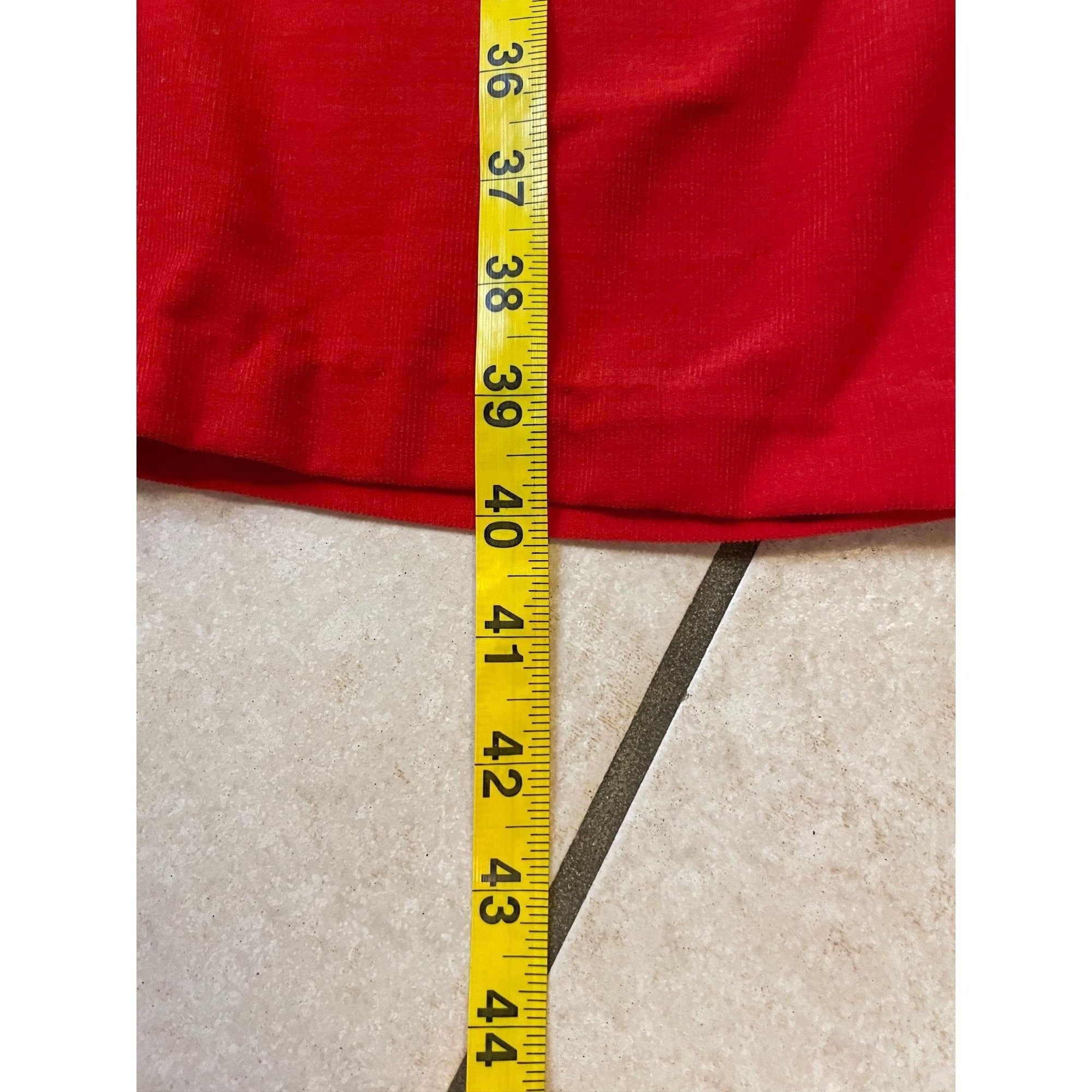 Vintage Red Sears Embroidered Housecoat Robe Buttons | Shop THRILLING