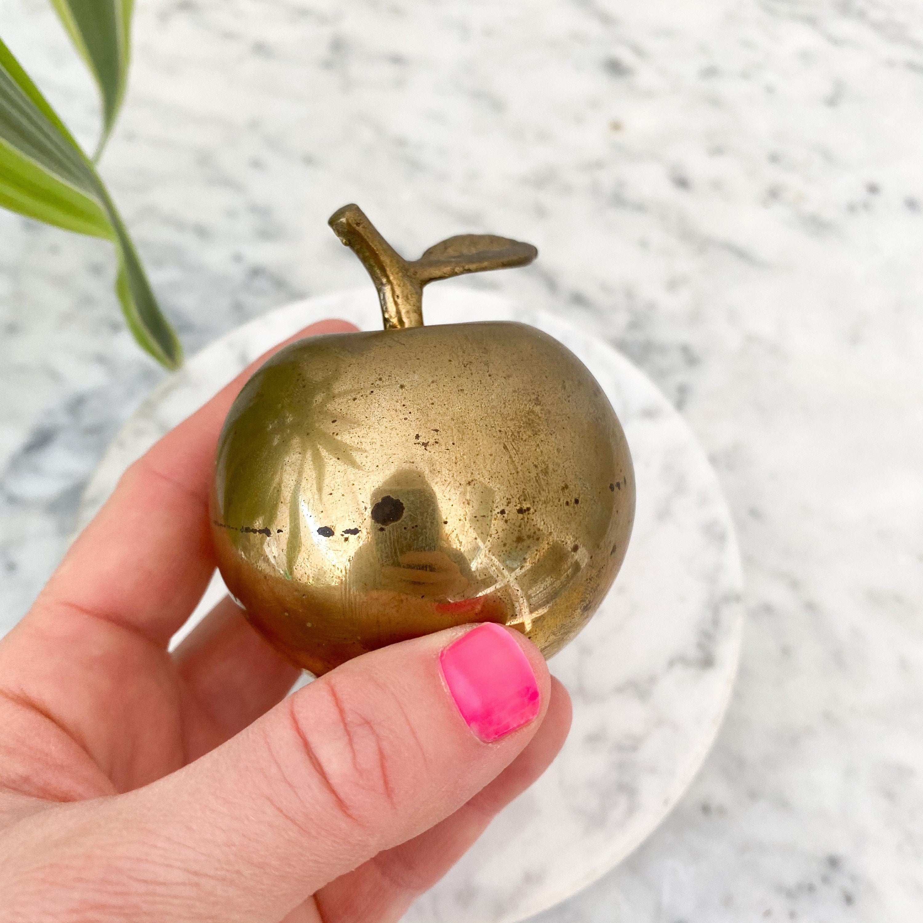 Vintage Brass Apple Bell | Shop THRILLING
