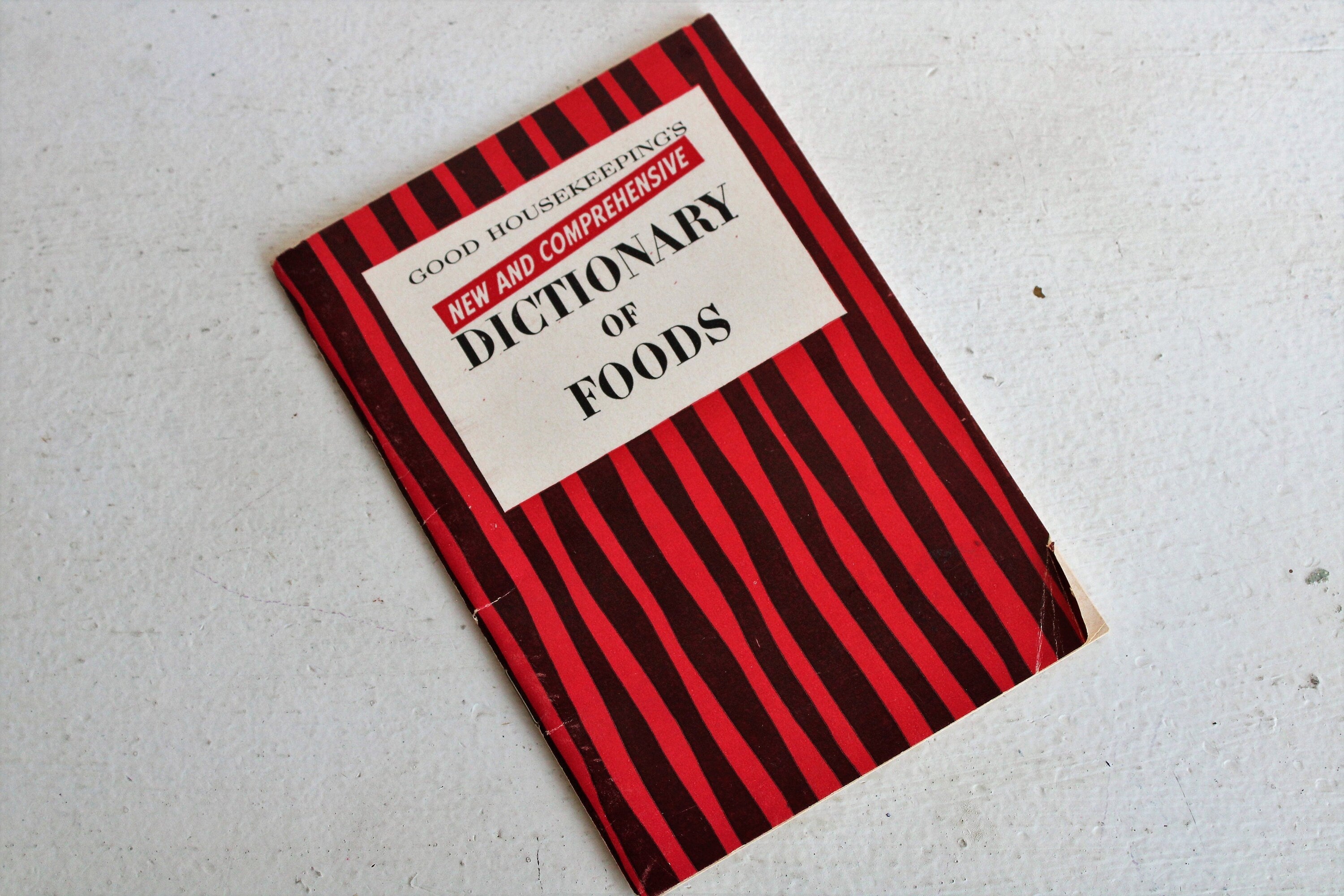 Vintage 50s Dictionary of Foods Booklet 1956 Pamphlet | Shop THRILLING