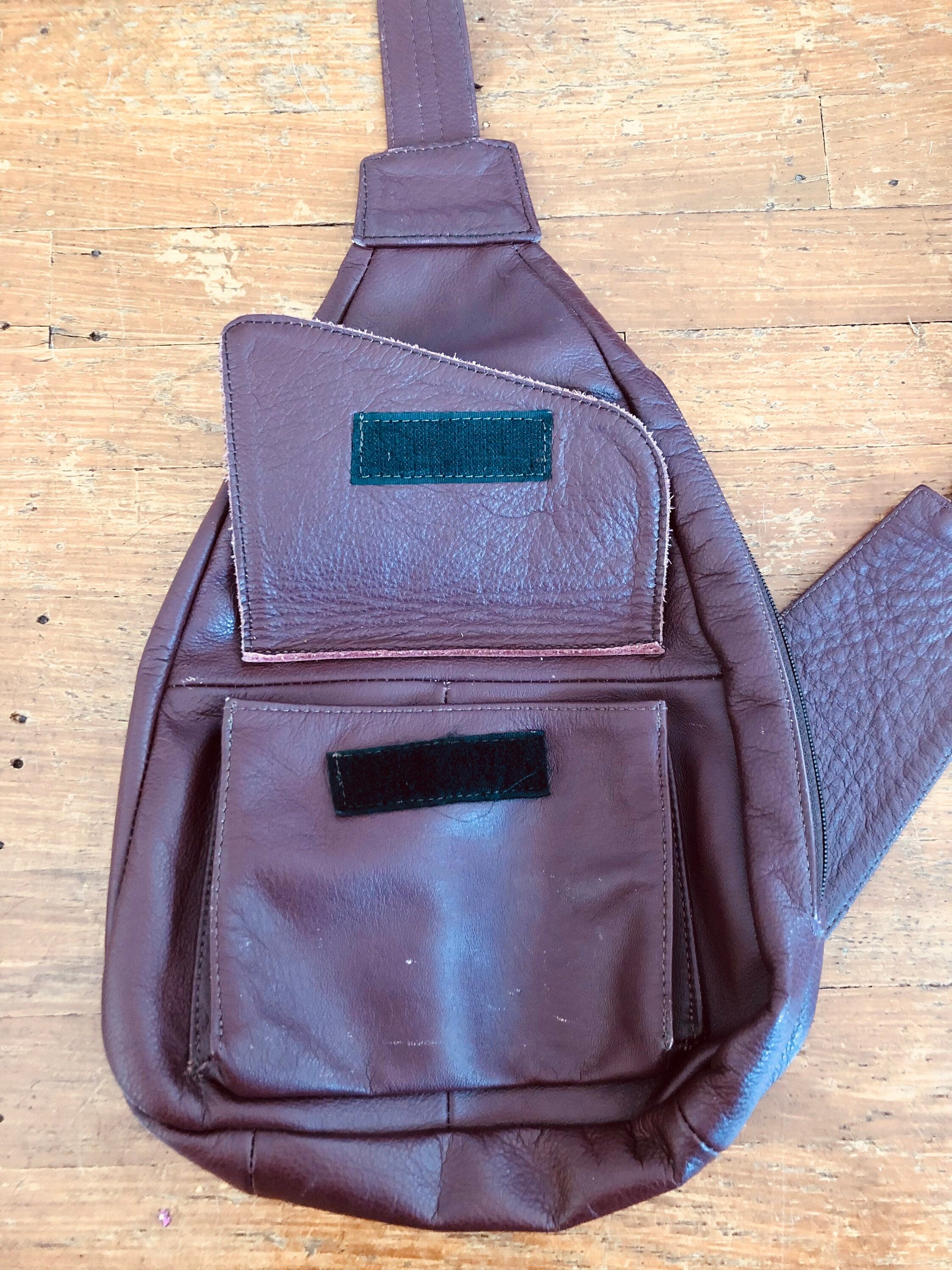 Vintage 90s Leather Backpack Bag | Shop THRILLING