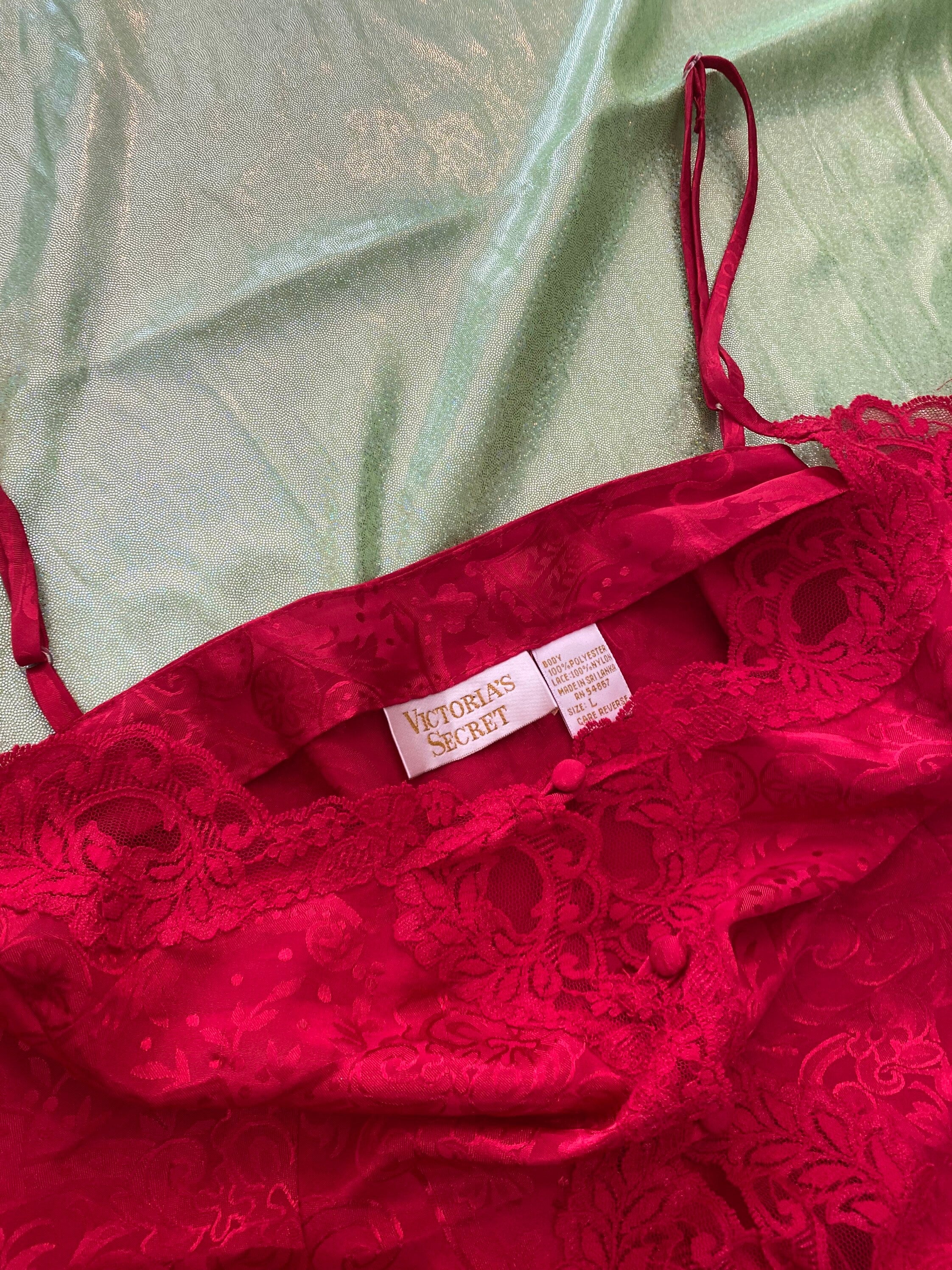 Vintage Red Lingerie Set by Victoria’s Secret | Shop THRILLING