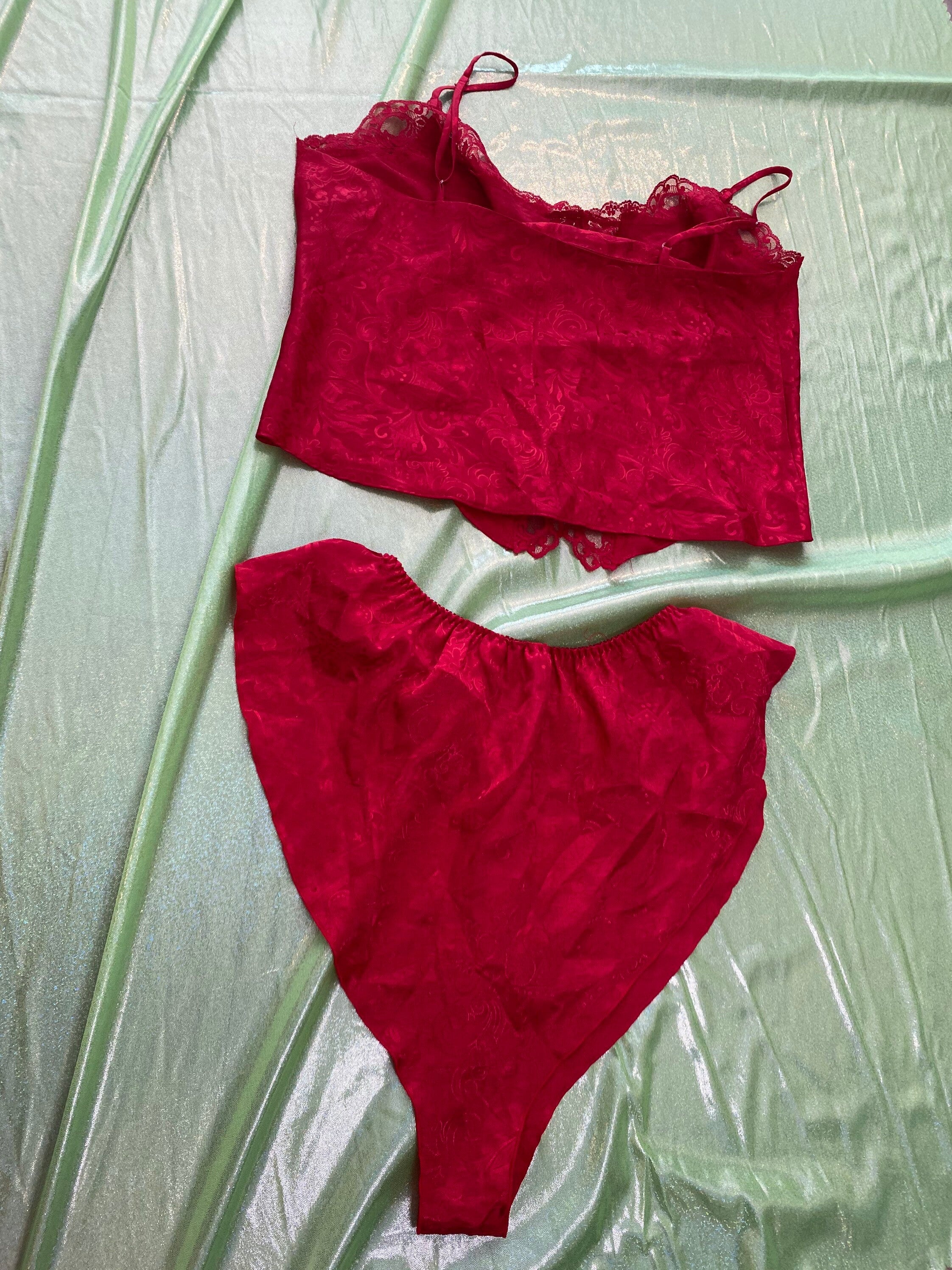 Vintage Red Lingerie Set by Victoria’s Secret | Shop THRILLING