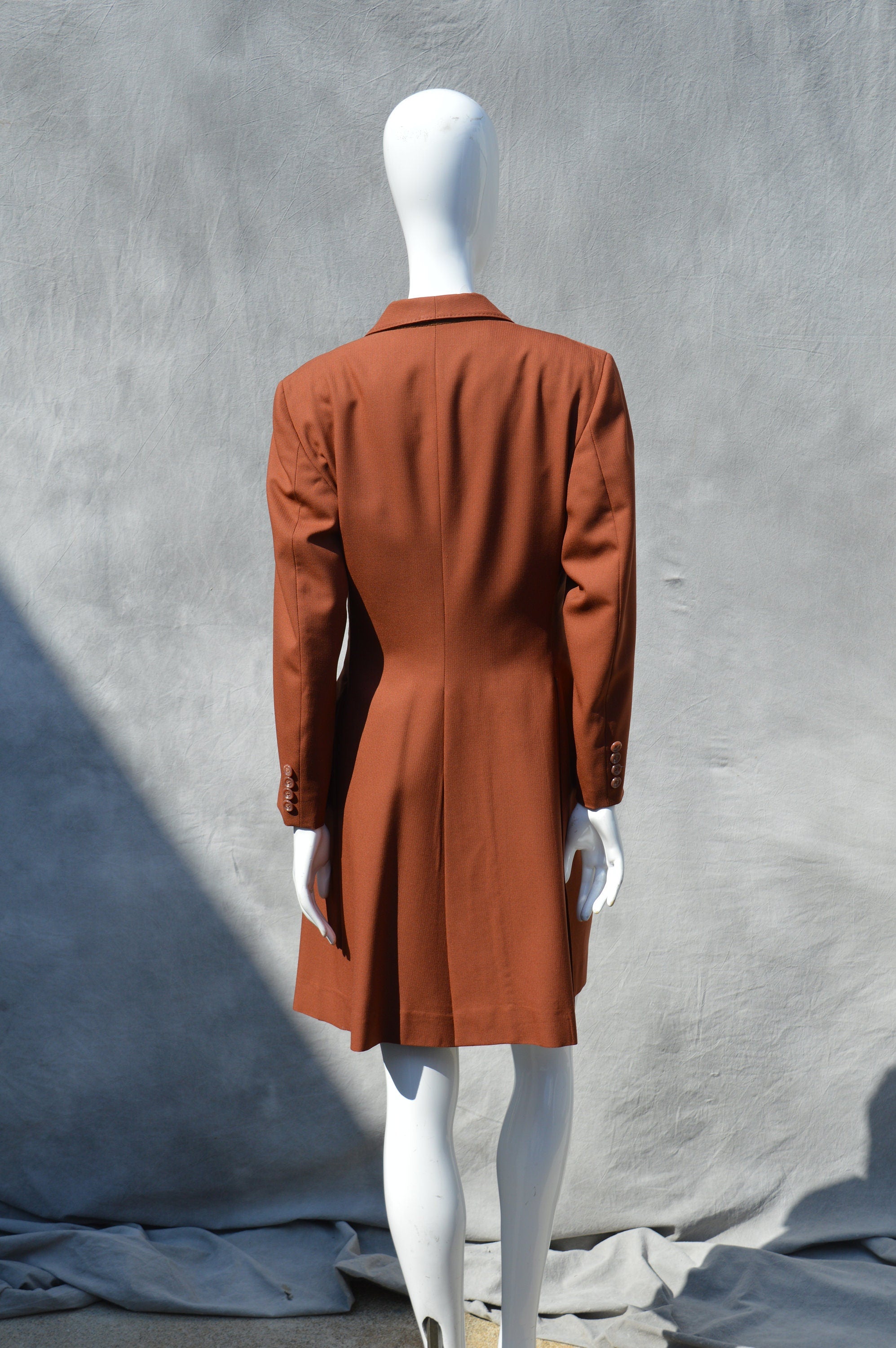 Vintage 40’s Tailored Gabardine Overcoat | Shop THRILLING