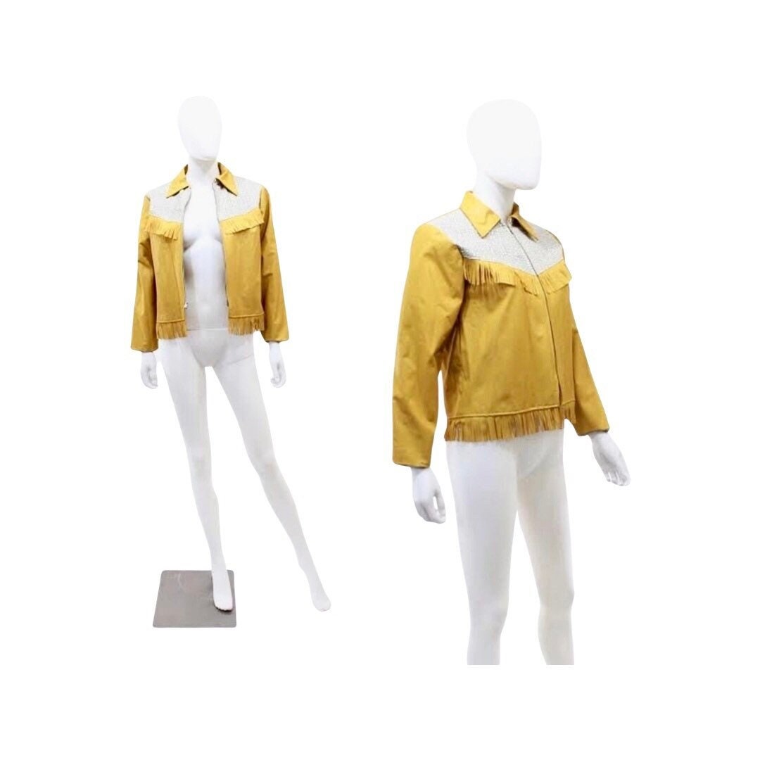 Vintage 50s Davy Crockett Vinyl Western Jacket by Lyke Leather | Shop ...