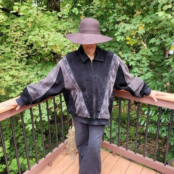Vintage Suede Leather Zip Front Western Coat by Scully | Shop THRILLING