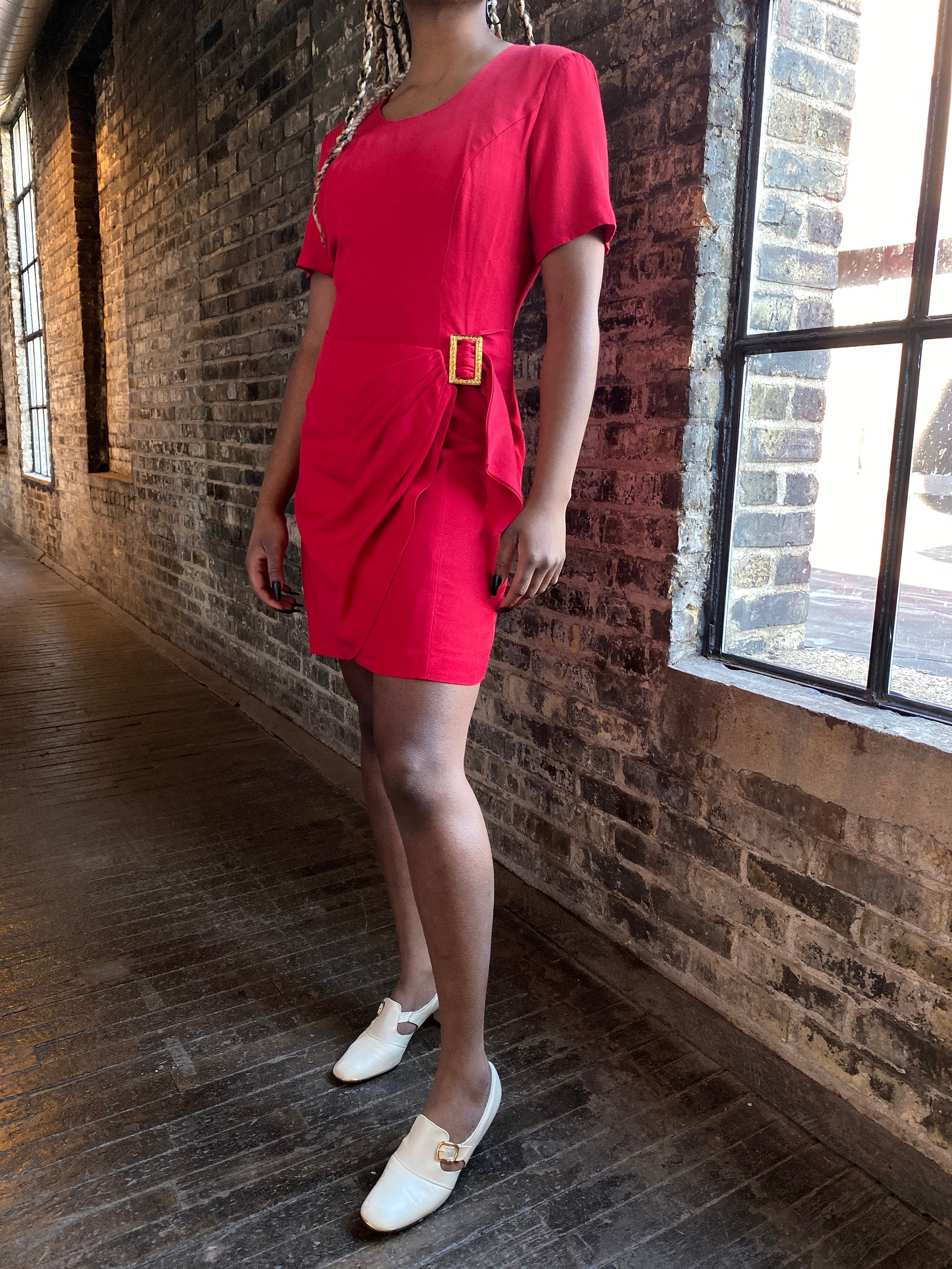 Vintage Wrap Mini Dress by CDC | Shop THRILLING