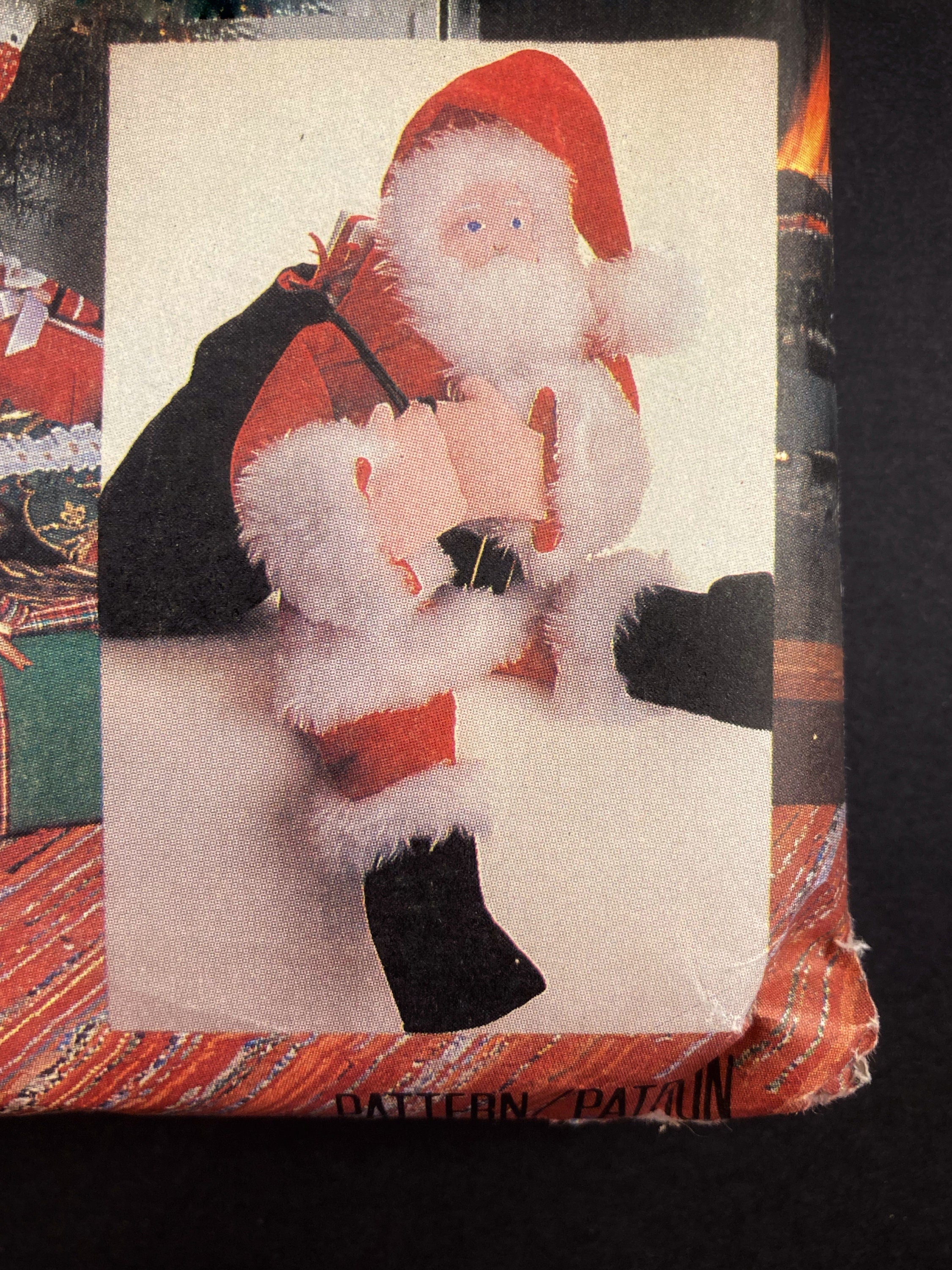 Santa Claus Costume Sack Doll Vintage Mccalls Sewing Pattern by Mccall ...